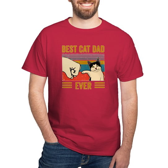CafePress - Best Cat Dad Ever (9) Men's Value T Shirt - Men's Classic ...