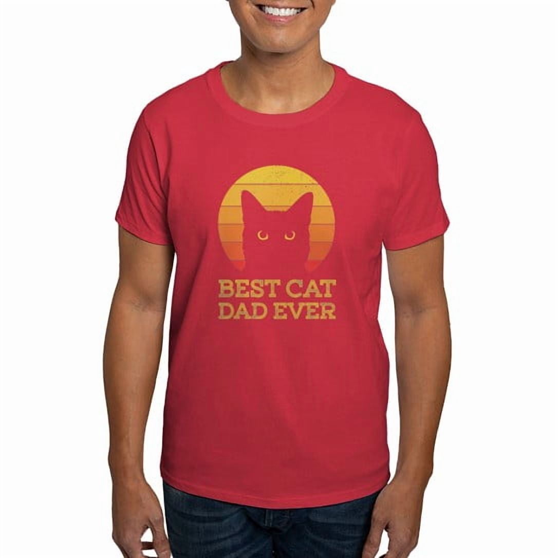 CafePress - Best Cat Dad Ever Vintage Funny Cat Daddy Fathers Men's ...