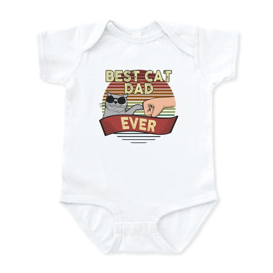 CafePress - Best Cat Dad Ever Vintage Style Funny Cat In Sungl - Cute ...