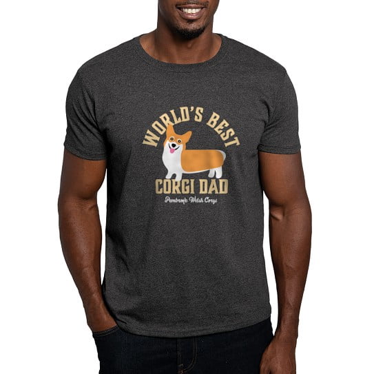 CafePress - Best Corgi Dad Men's Value T Shirt - Men's Classic Cotton T ...