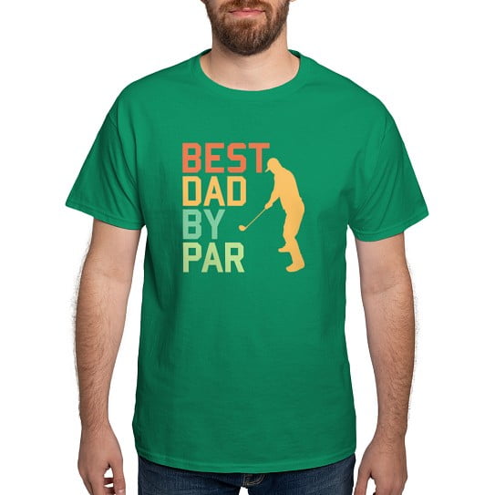 CafePress - Best Dad By Par Gift For A Golfer Men's Value T Shirt - Men ...