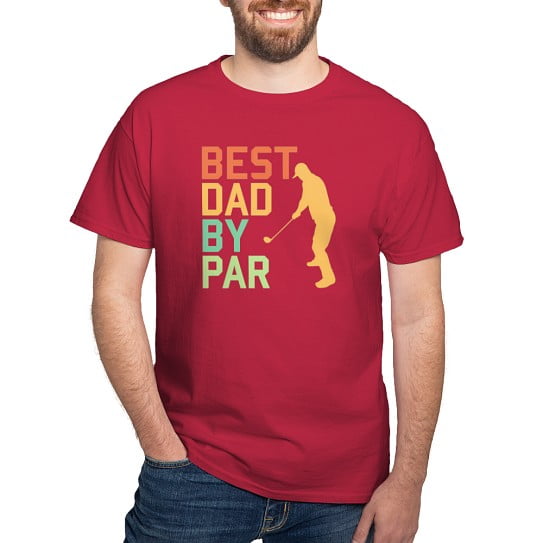CafePress - Best Dad By Par Gift For A Golfer Men's Value T Shirt - Men ...