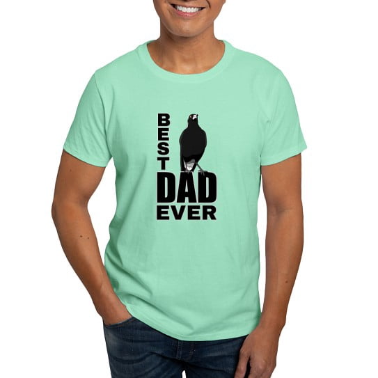 CafePress - Best Dad Ever Australian Magpie Men's Value T Shirt - Men's ...