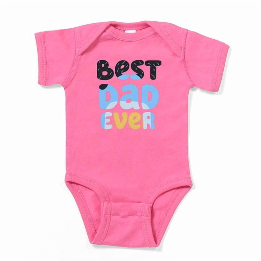 CafePress - Best Dad Ever Bandit (2) - Cute Infant Baby Bodysuit Romper ...
