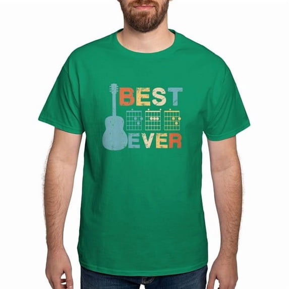 CafePress - Best Dad Ever Guitar Chords Musician Funny Fathers Men's ...