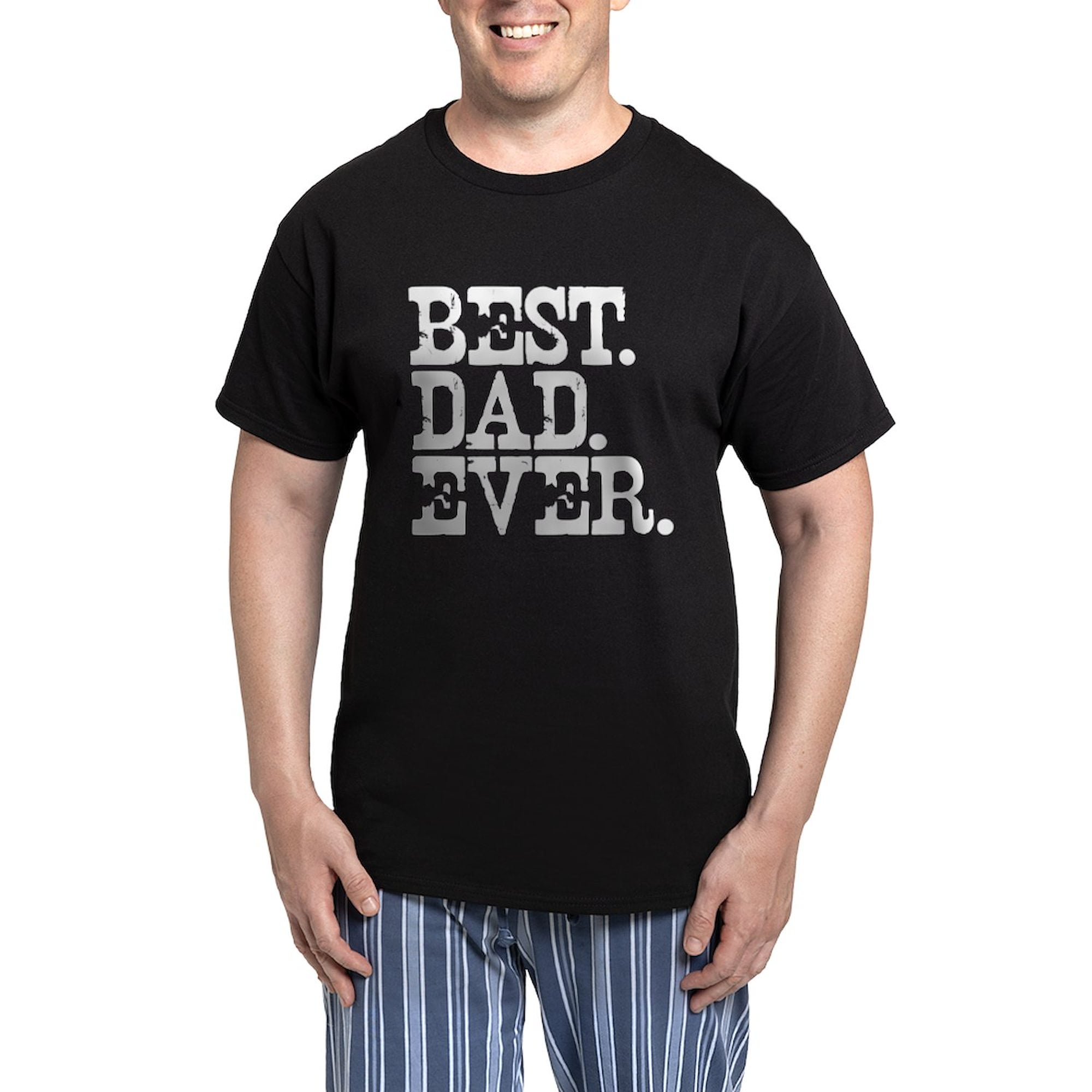 CafePress - Best Dad Ever Men's Dark Pajamas - Men's Dark Loose Fit ...