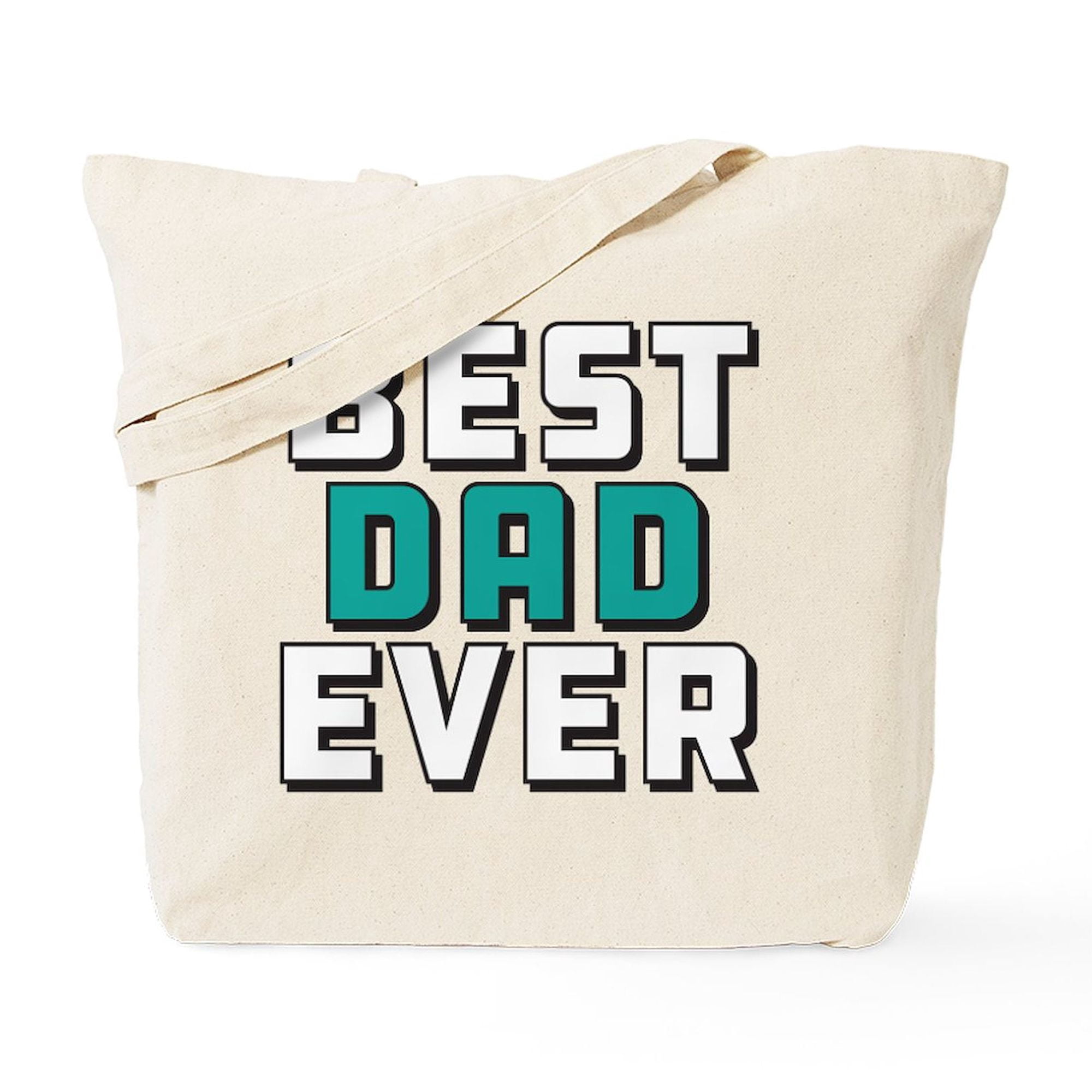 CafePress - Best Dad Ever Tote Bag - Unisex Canvas Tote Bag, Beige, 1 ...