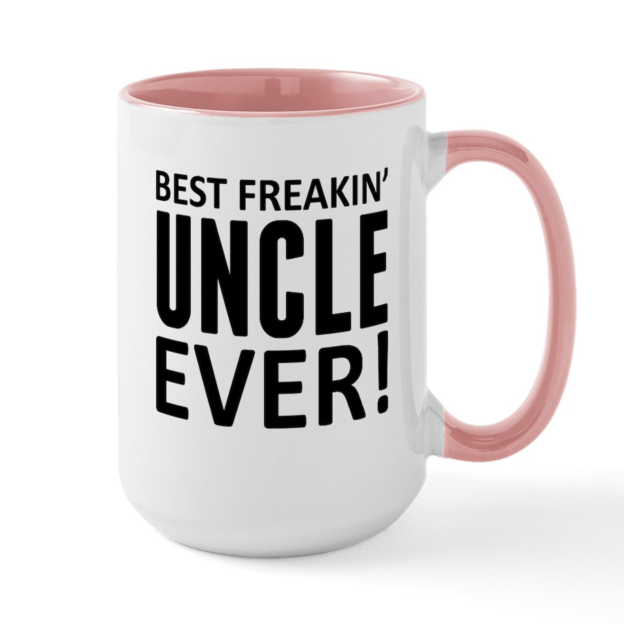 CafePress - Best Freakin' Uncle Ever! Mugs - 15 oz Ceramic Large White ...