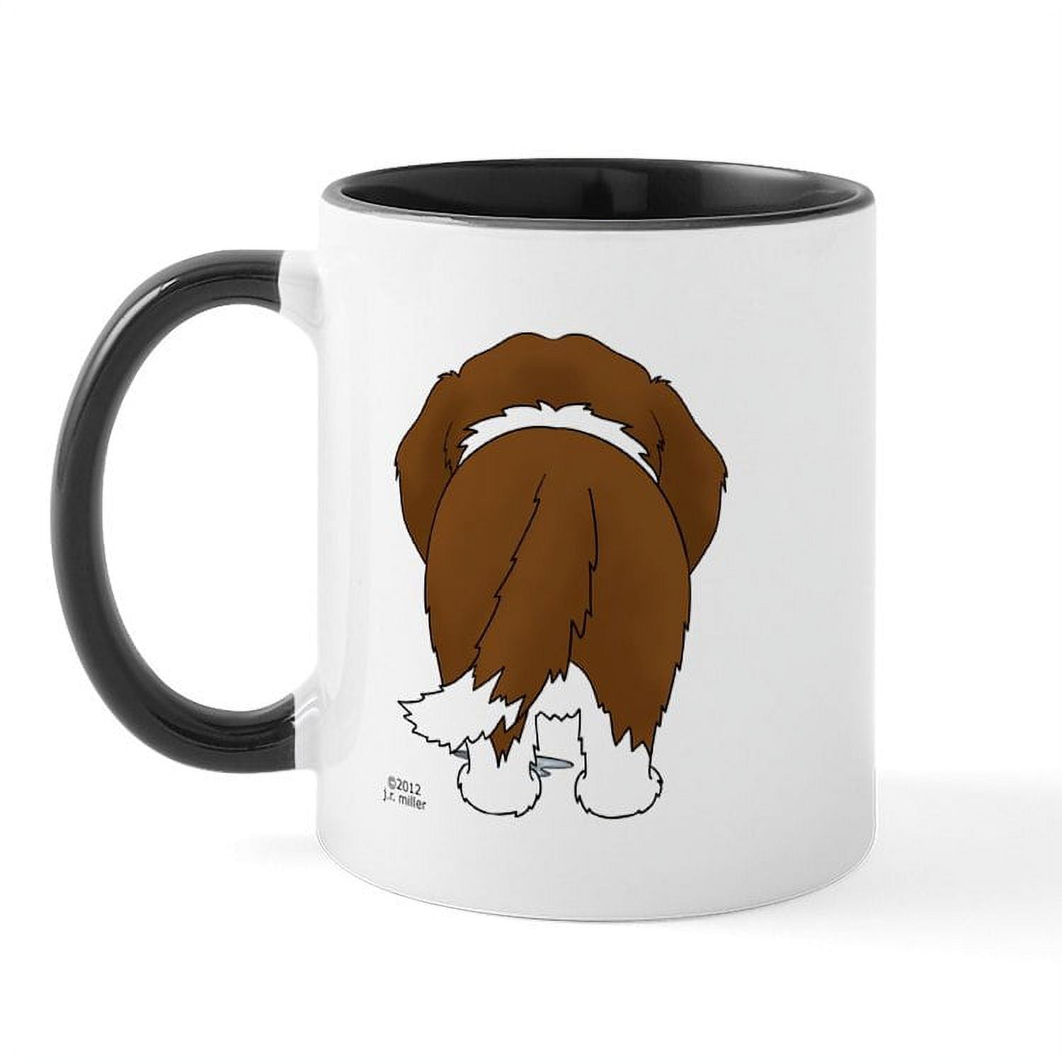 CafePress - Big Nose St. Bernard Mug - 11 oz Ceramic Mug - Novelty ...