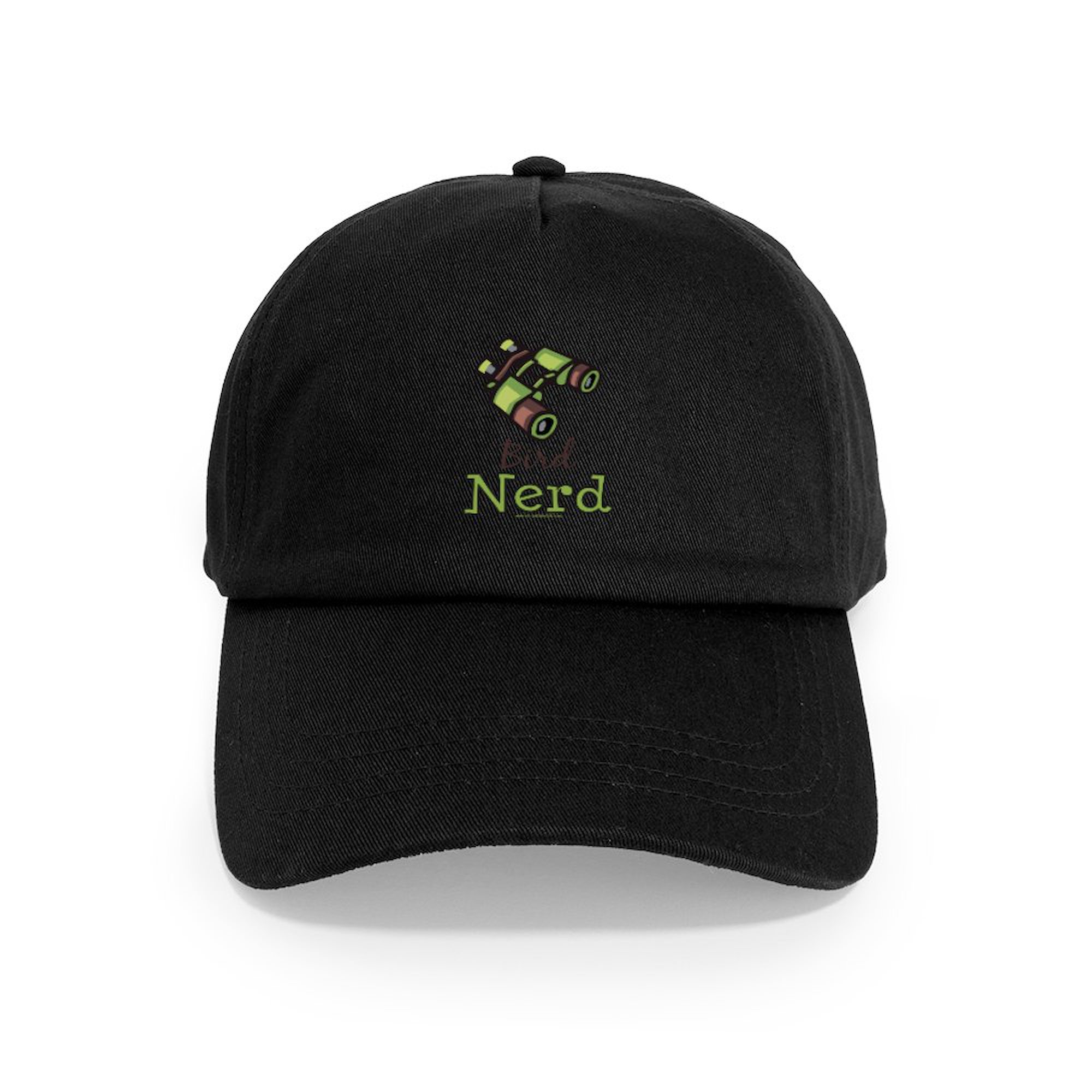 CafePress - Bird Nerd Birding Ornithology Cap - Adjustable 100% Brushed ...