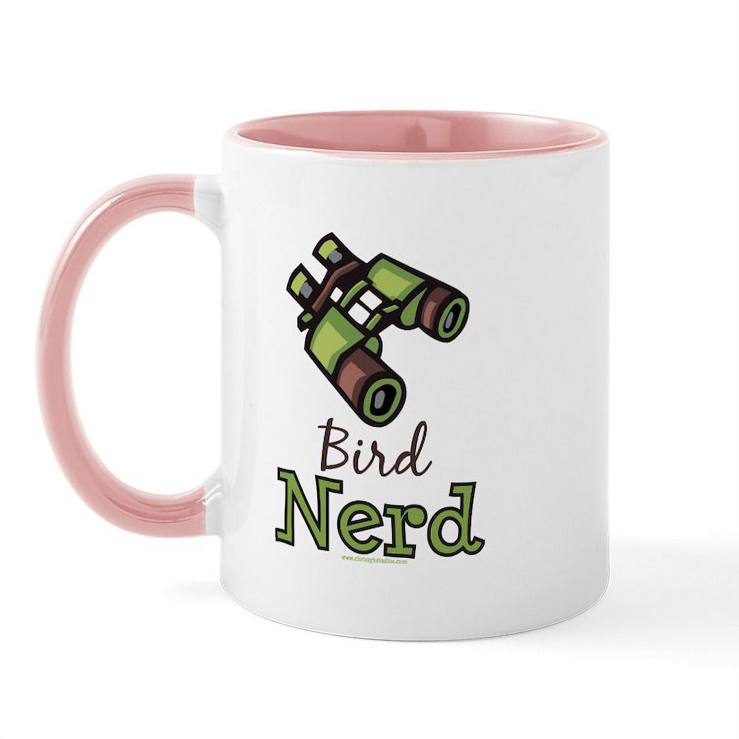 CafePress - Bird Nerd Birding Ornithology Mug - 11 oz Ceramic Mug ...