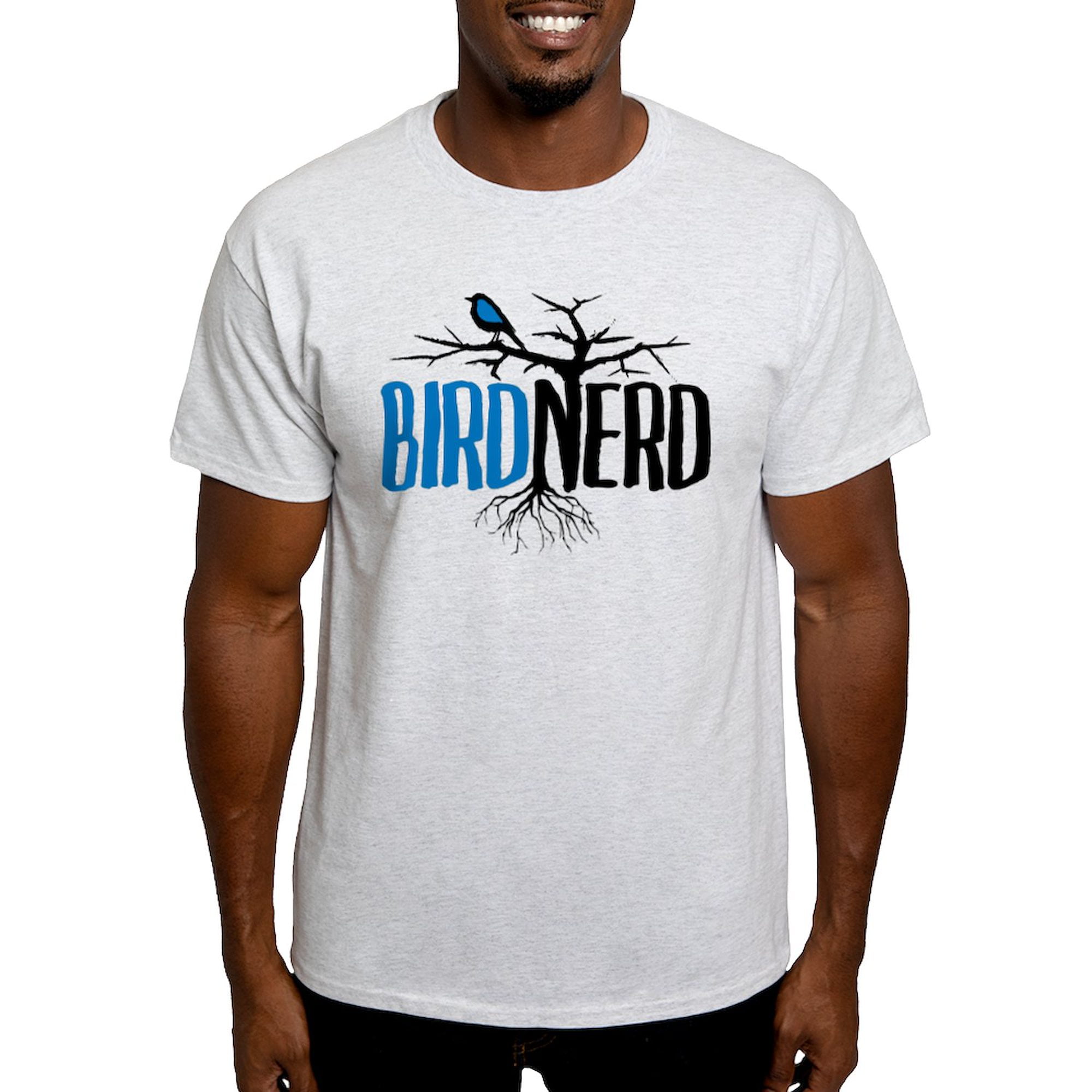 CafePress - Bird Nerd T Shirt - Men's Classic Graphic T-Shirt - Walmart.com