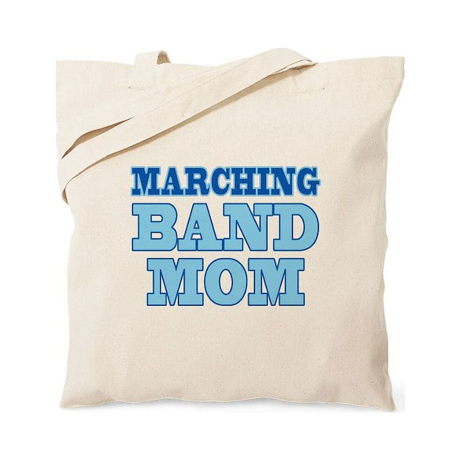 CafePress - Blue Marching Band Mom Tote Bag - Unisex Canvas Tote Bag ...