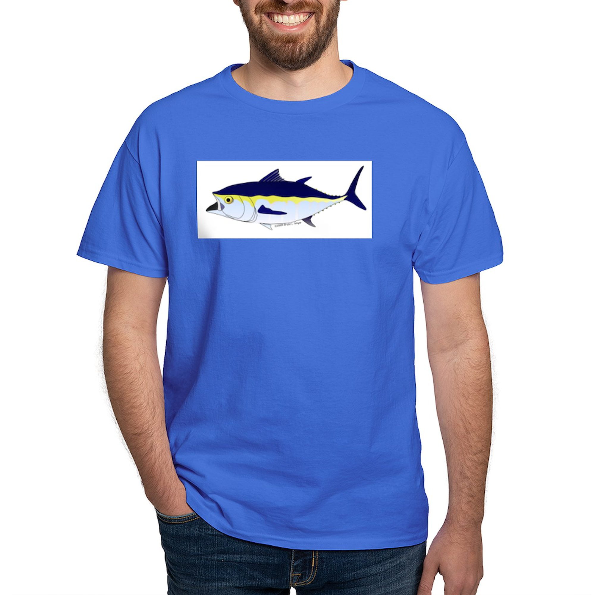 CafePress - Bluefin Tuna Fish T Shirt - Men's Classic Graphic Cotton T ...