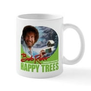 Bob Ross 12oz Ceramic Coffee Mug - Officially Licensed, Color Changing ...