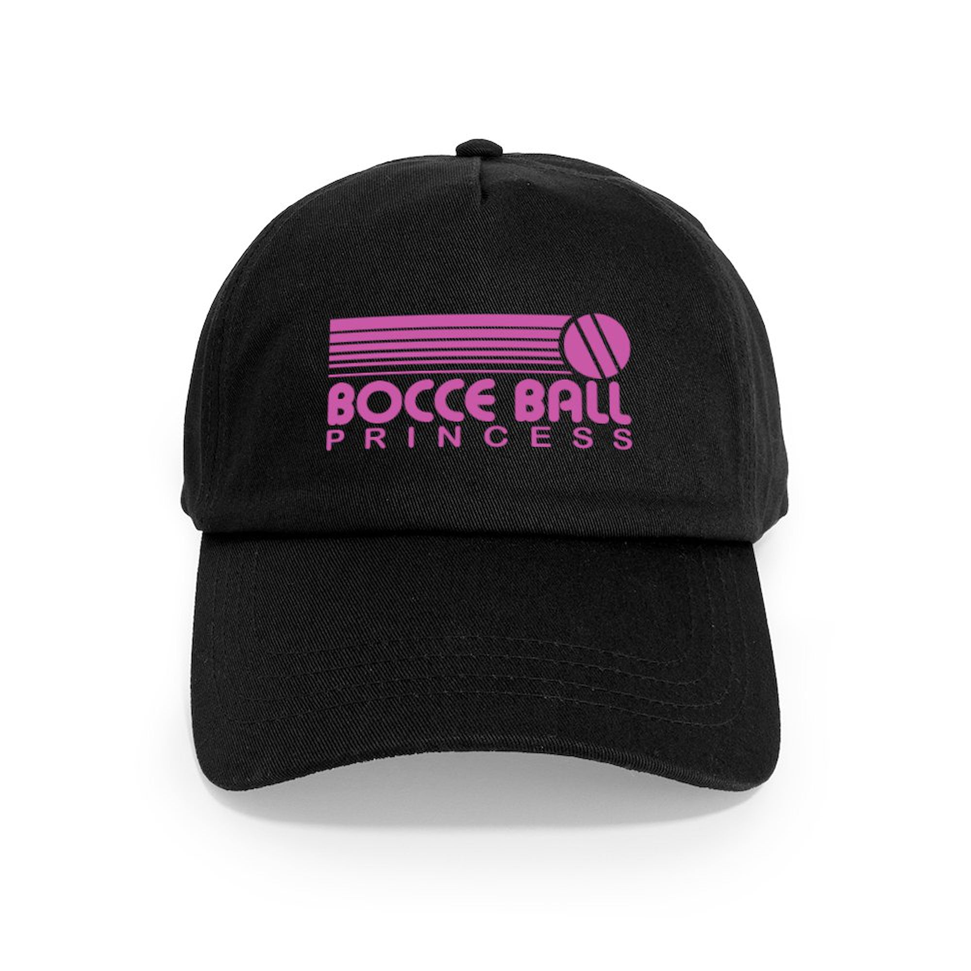 CafePress - Bocce Ball Princess Cap - Adjustable 100% Brushed Unisex ...