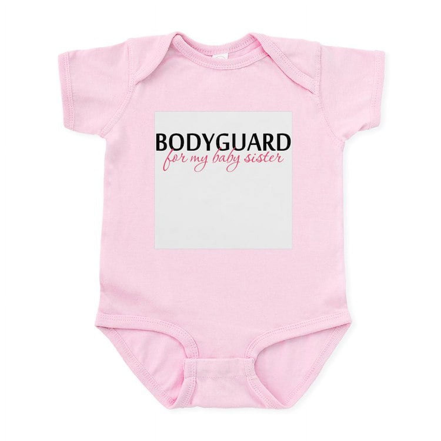 CafePress - Bodyguard For My Baby Sister Infant Bodysuit - Baby Light ...