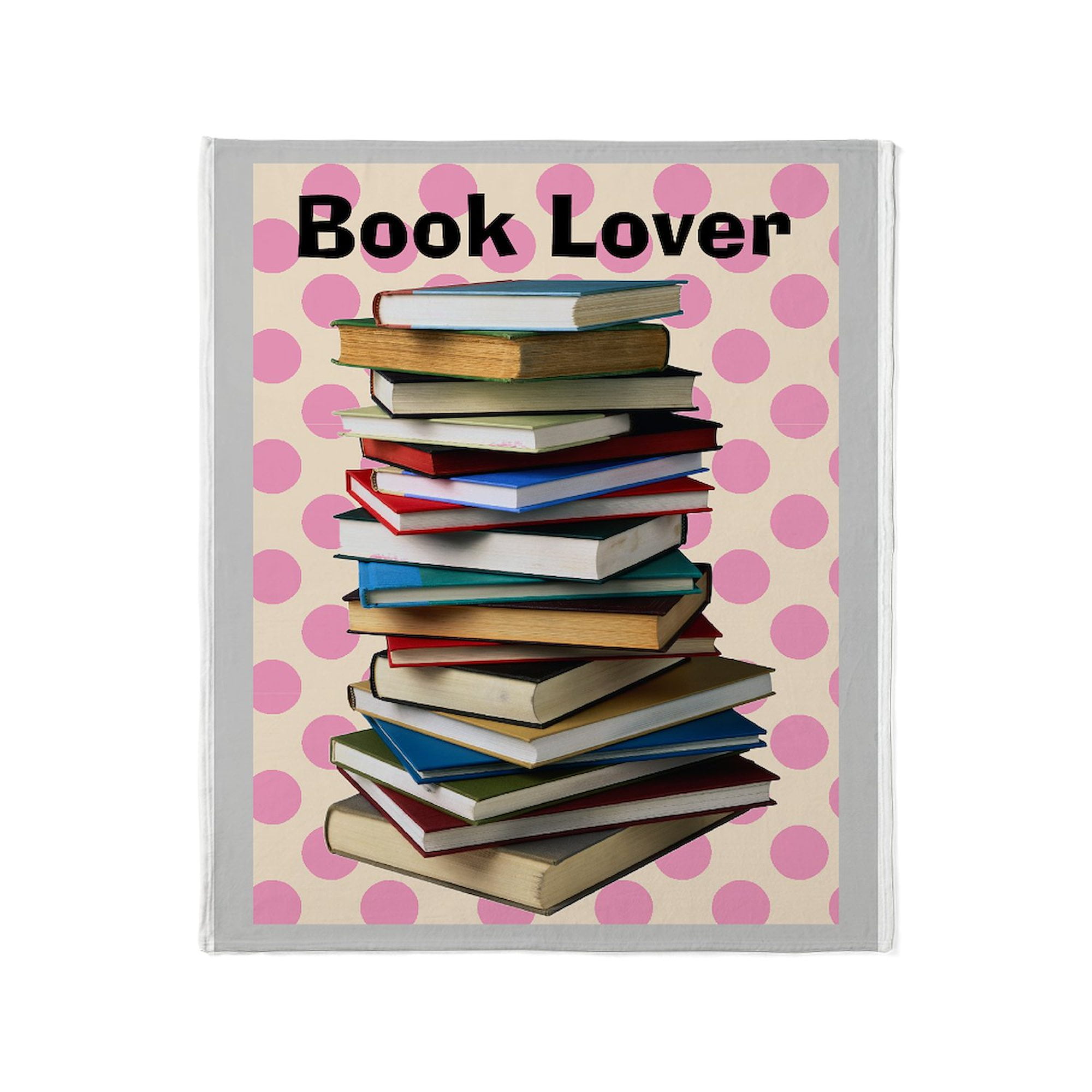 CafePress - Book Lover Blanket 5 Throw Blanket - Soft Fleece Throw ...