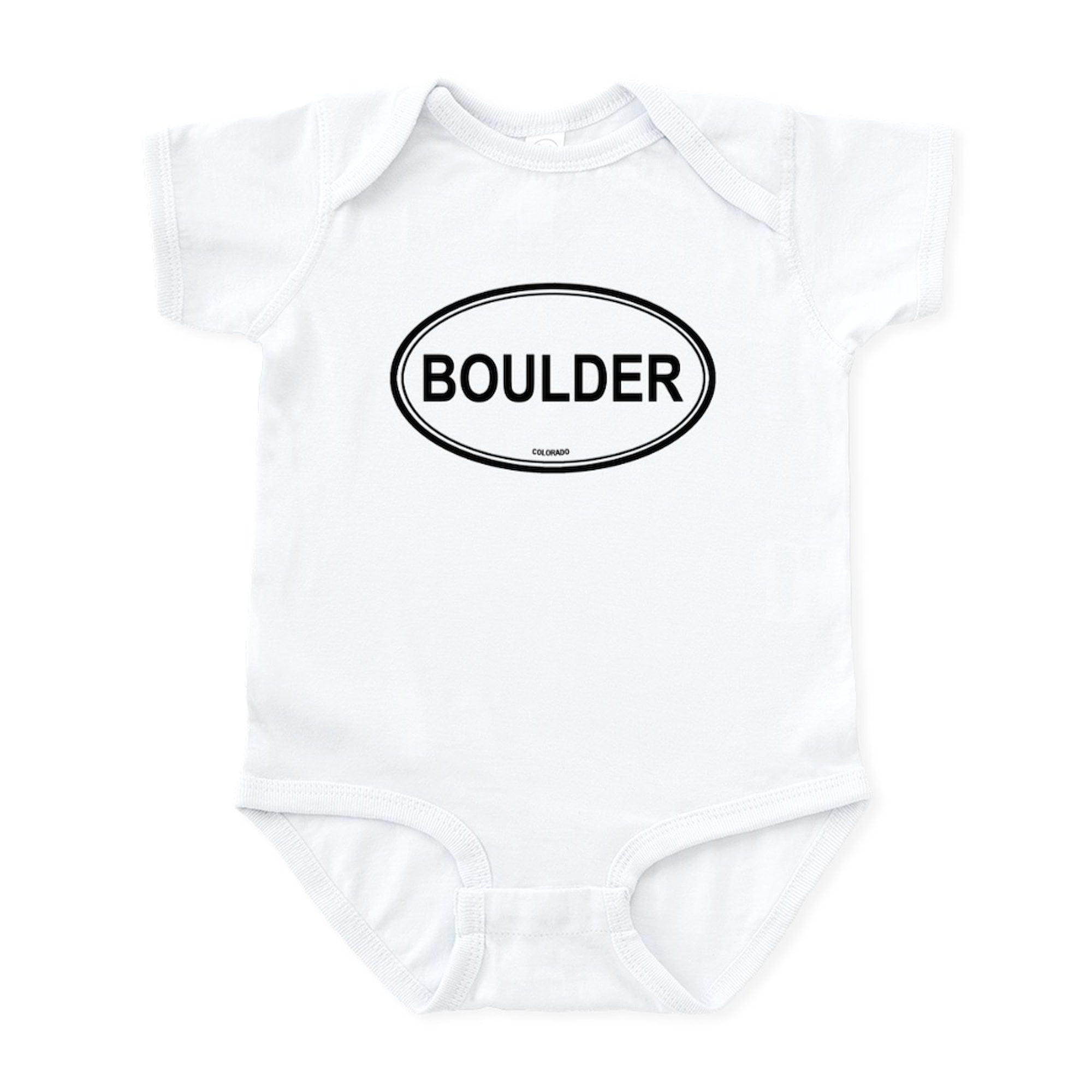 CafePress - Boulder (Colorado) Infant Creeper - Baby Light Bodysuit ...