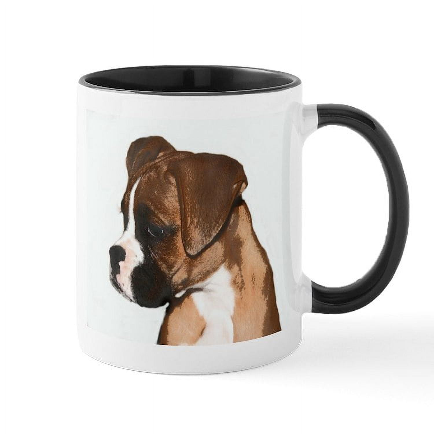 CafePress - Boxer Dog Mug - 11 oz Ceramic Mug - Novelty Coffee Tea Cup ...