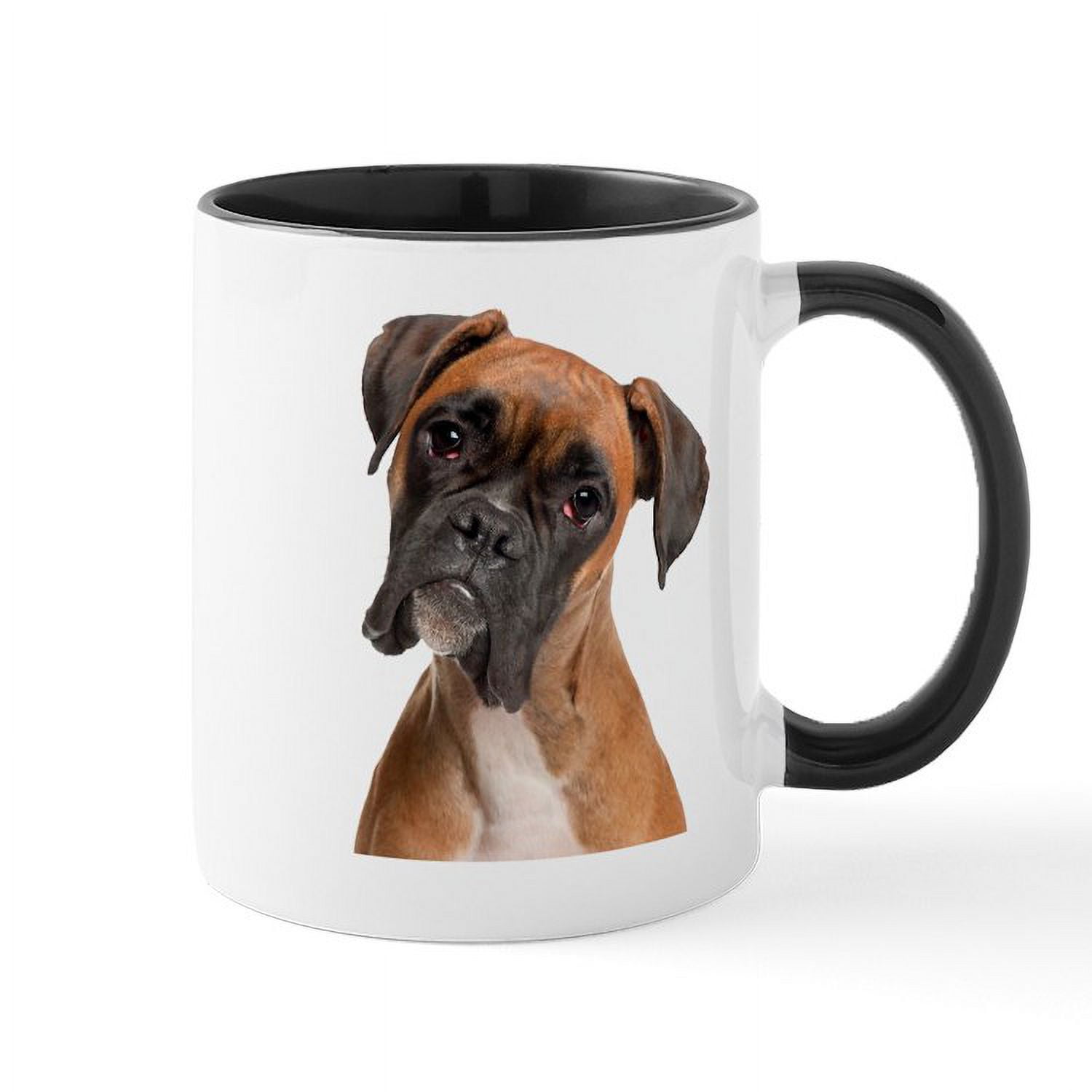 CafePress - Boxer Mug - 11 oz Ceramic Mug - Novelty Coffee Tea Cup ...