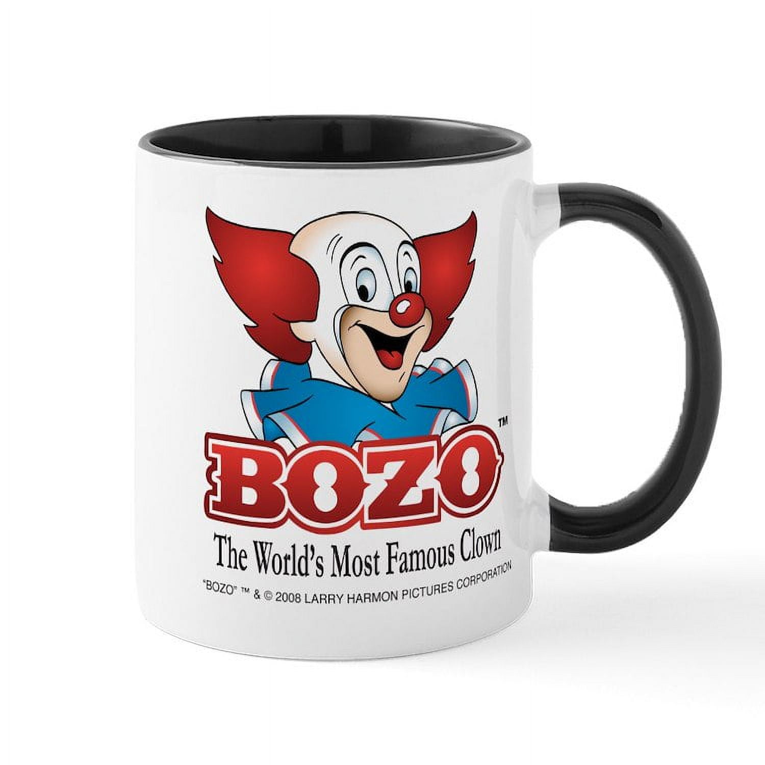 CafePress - Bozo Face Mugs - 11 oz Ceramic Mug - Novelty Coffee Tea Cup ...