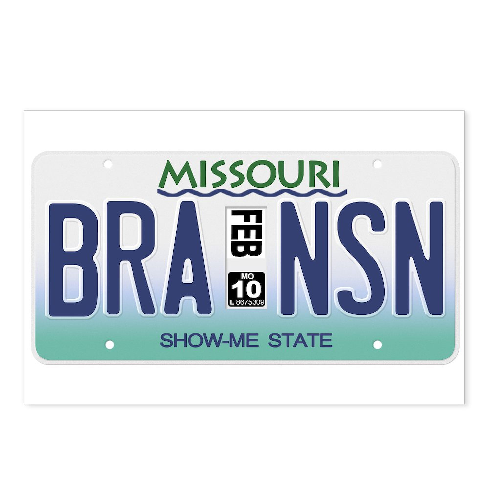 CafePress - Branson License Plate - Postcards (Package of 8) - Walmart.com