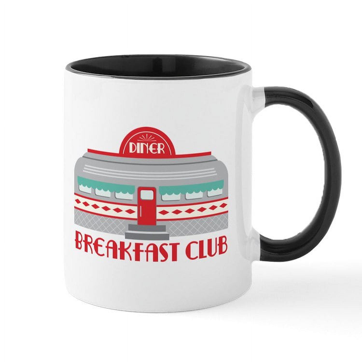 CafePress - Breakfast Club Mugs - 11 oz Ceramic Mug - Novelty Coffee ...