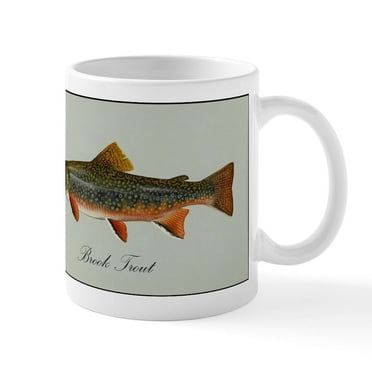 CafePress - Rainbow Trout Mug - 11 oz Ceramic Mug - Novelty Coffee Tea ...