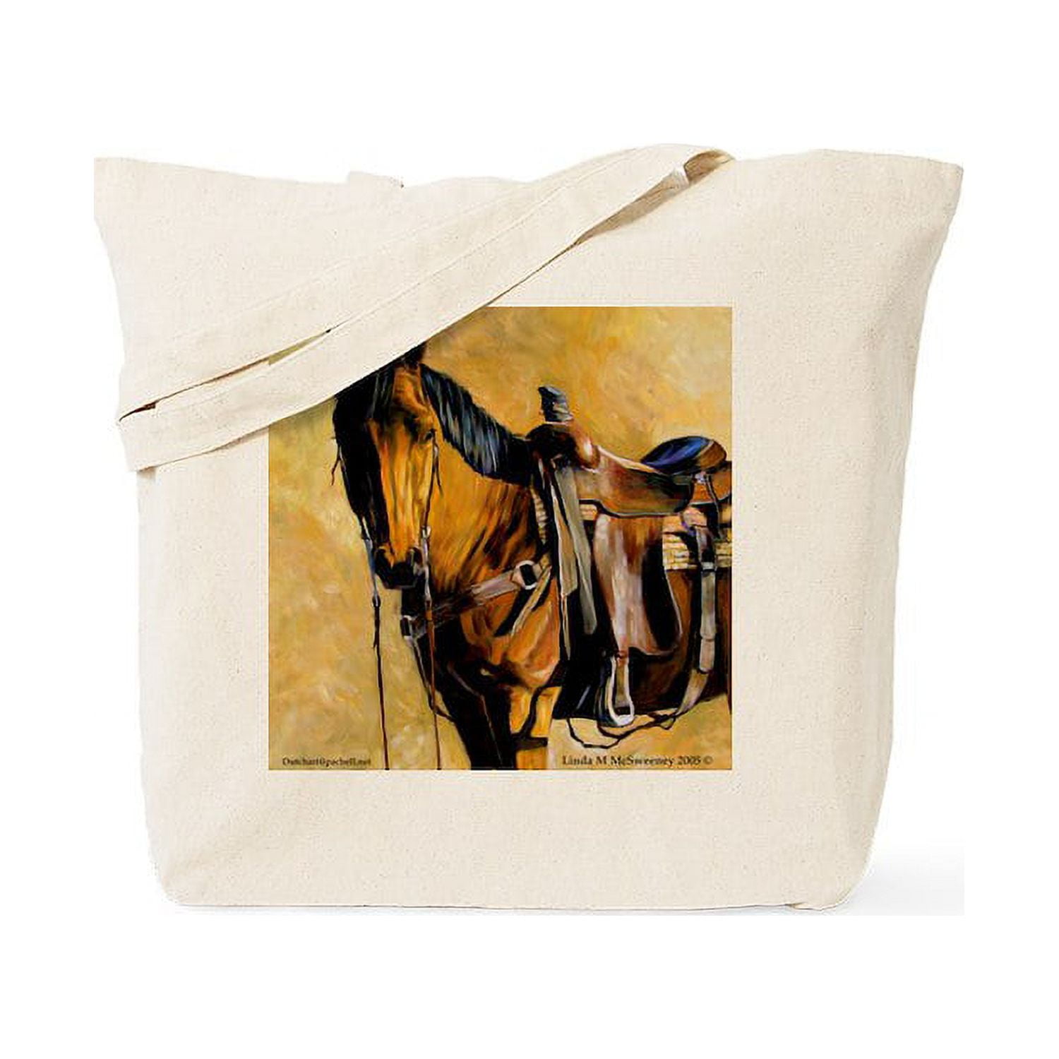 CafePress - Buckskin Quarter Horse Tote Bag - Unisex Canvas Tote Bag ...