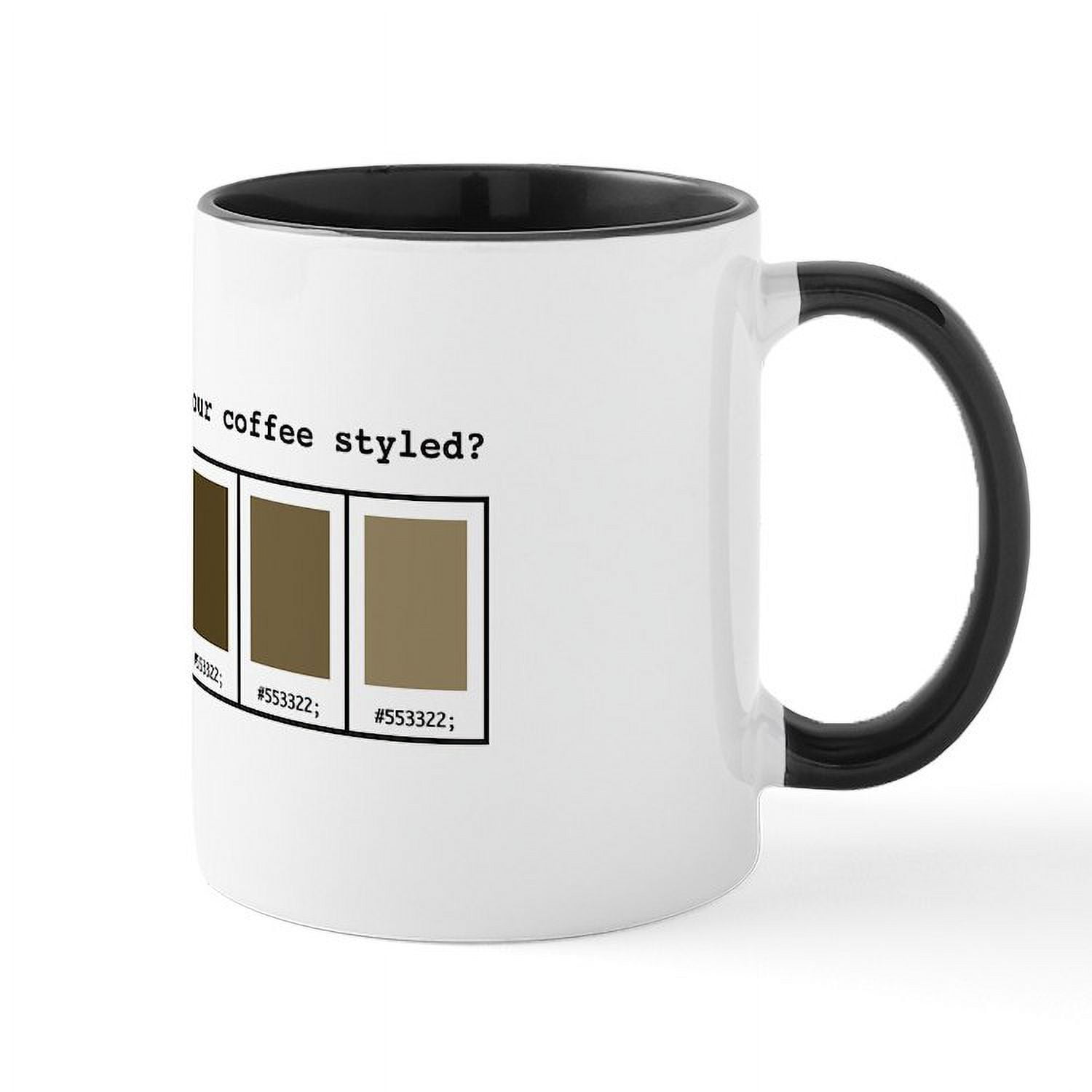CafePress - CSS Bug Mug - 11 oz Ceramic Mug - Novelty Coffee Tea Cup - Walmart.com