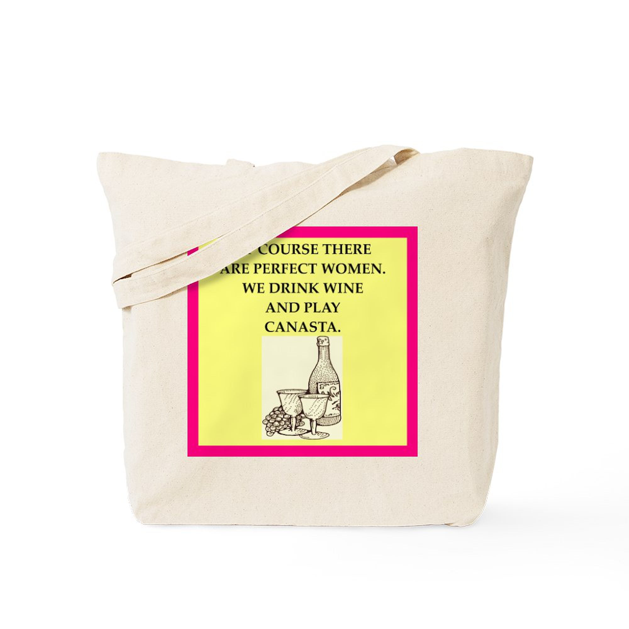 CafePress - Canasta Tote Bag - Unisex Canvas Tote Bag, Beige, 1-Piece ...