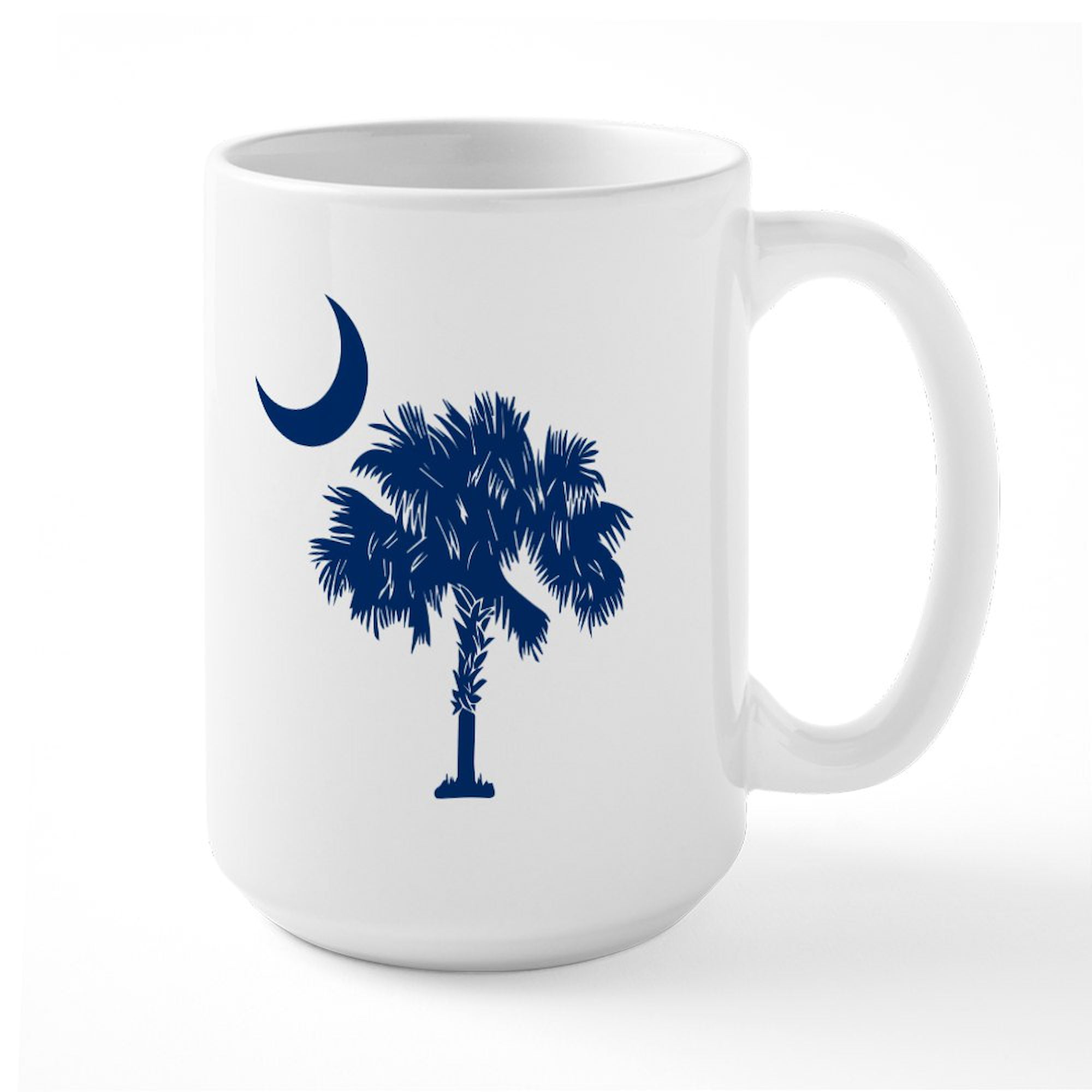 CafePress - Carolina On My Mind Mugs - 15 oz Ceramic Large White ...
