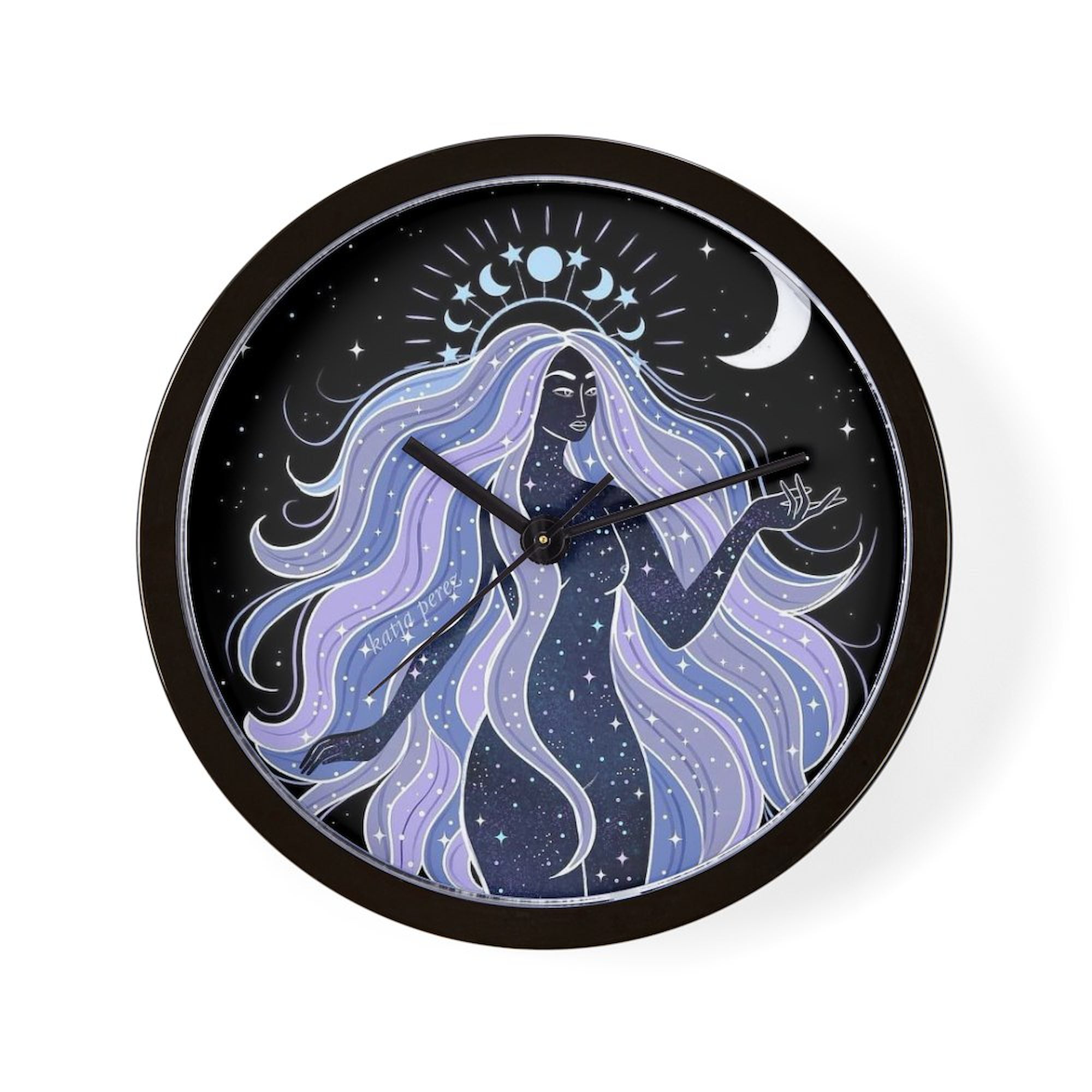 CafePress - Celestial Serenity: Mother Earth, Moon, And Stars - 10 ...