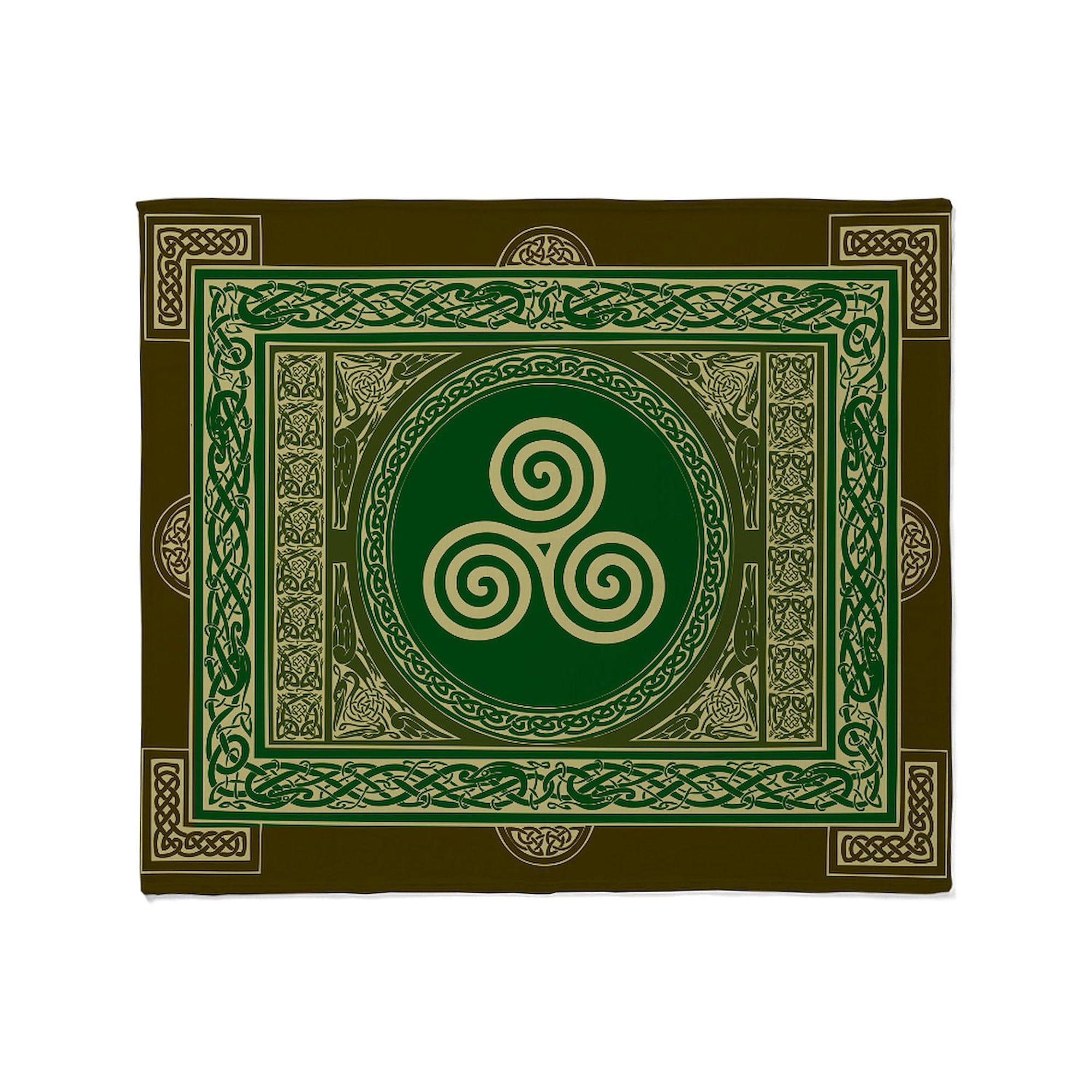 CafePress - Celtic Triskel Blanket - Soft Fleece Throw Blanket, 50"x60 ...