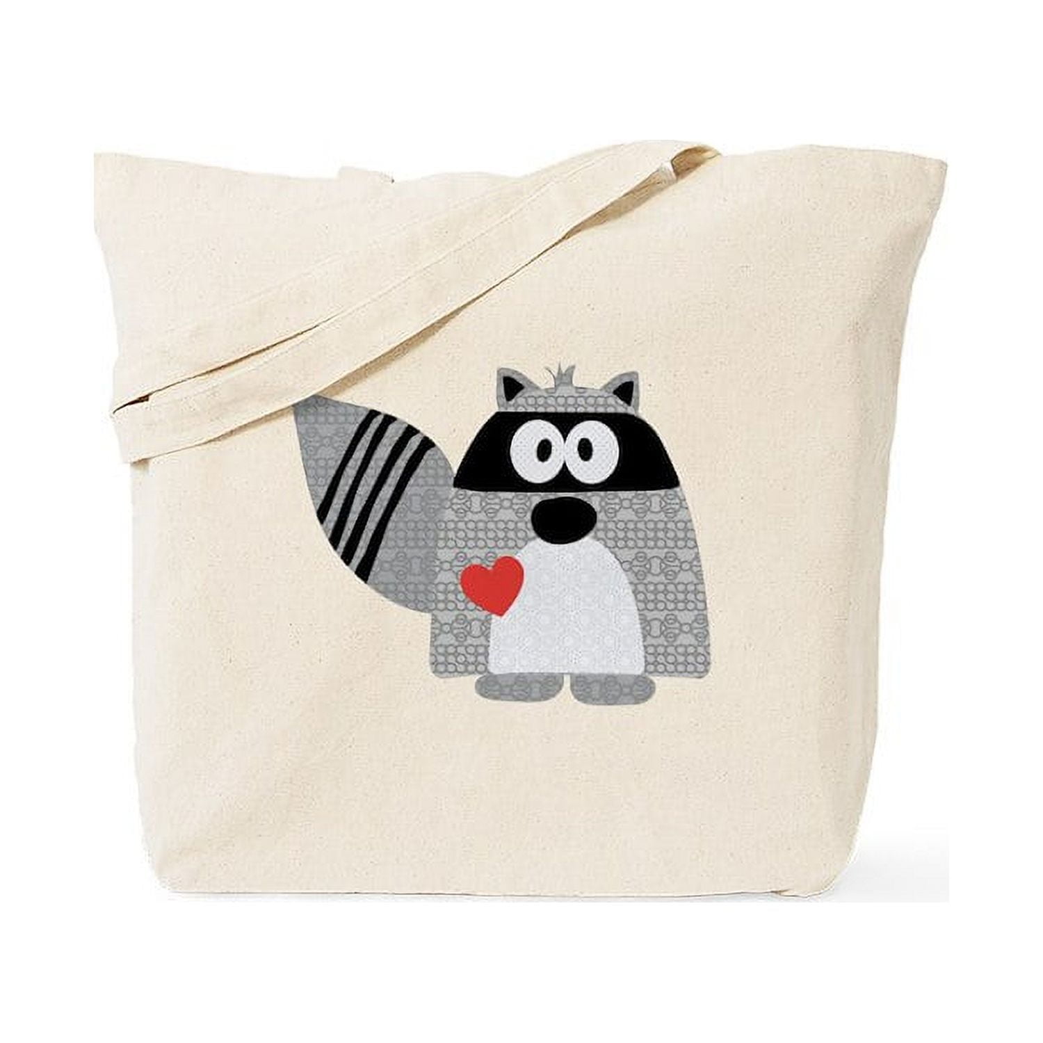 CafePress - Charlie, The Raccoon Tote Bag - Unisex Canvas Tote Bag ...