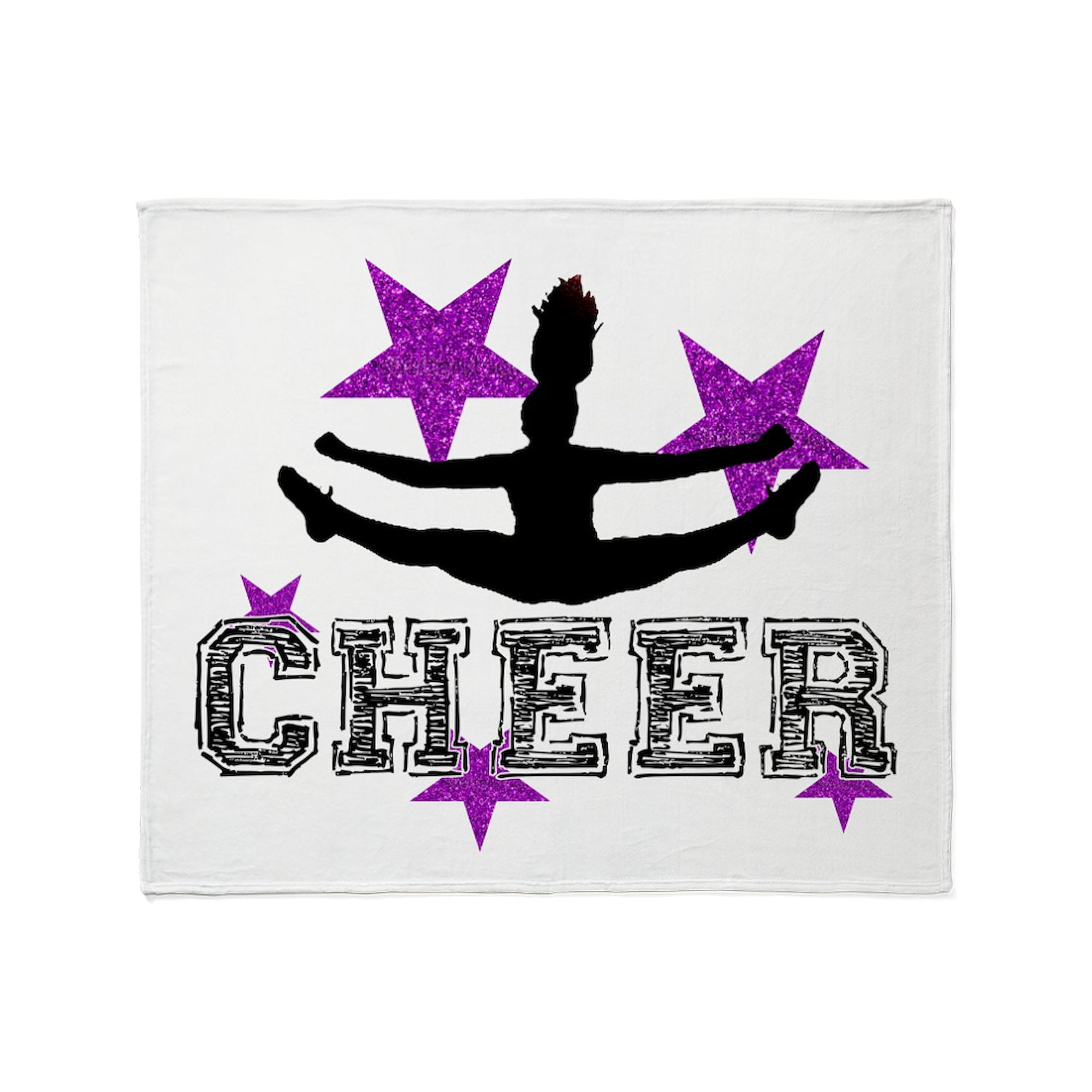CafePress - Cheerleader Throw Blanket - Soft Fleece Throw Blanket, 50 ...