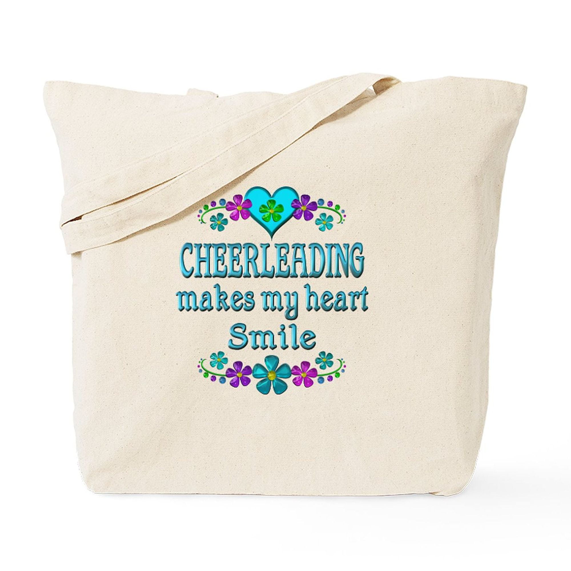 CafePress - Cheerleading Smiles Tote Bag - Unisex Canvas Tote Bag ...