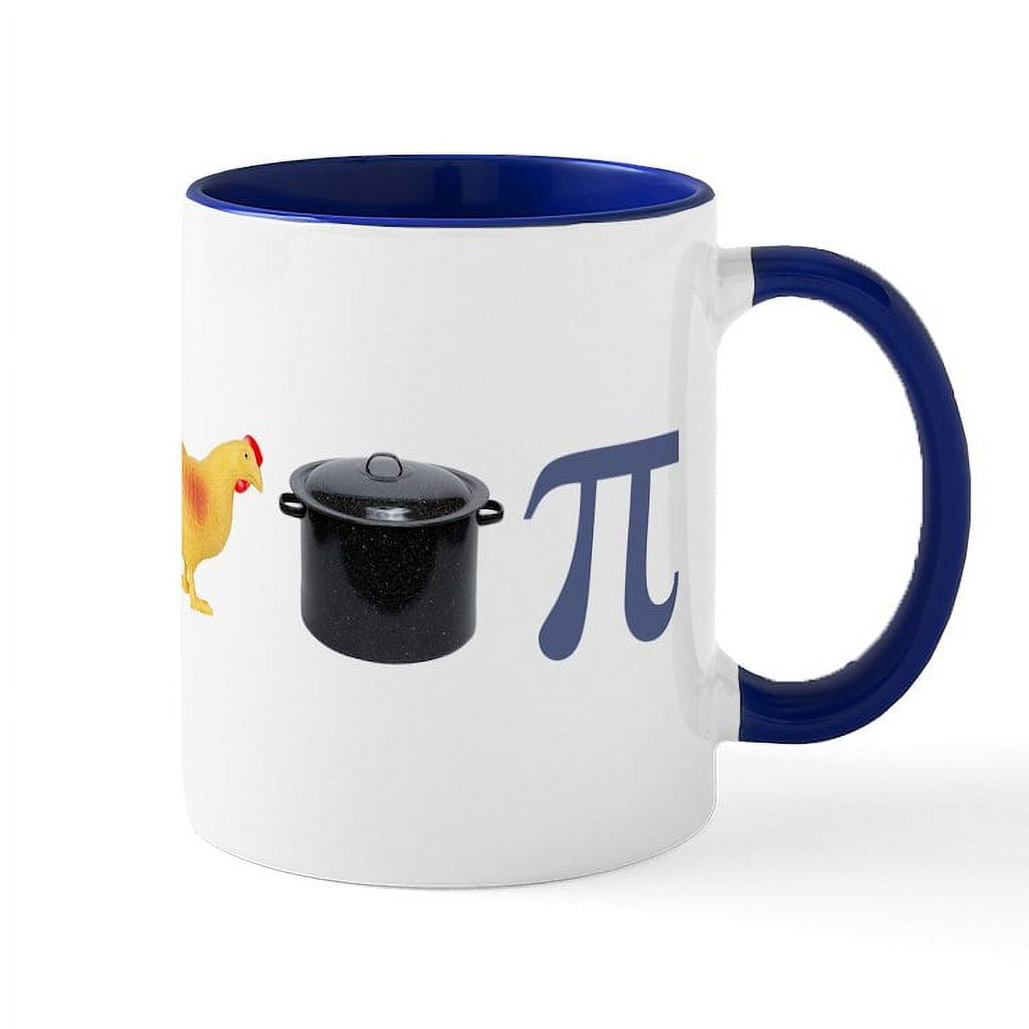 CafePress - Chicken Pot Pi Pie Mug - 11 oz Ceramic Mug - Novelty Coffee ...