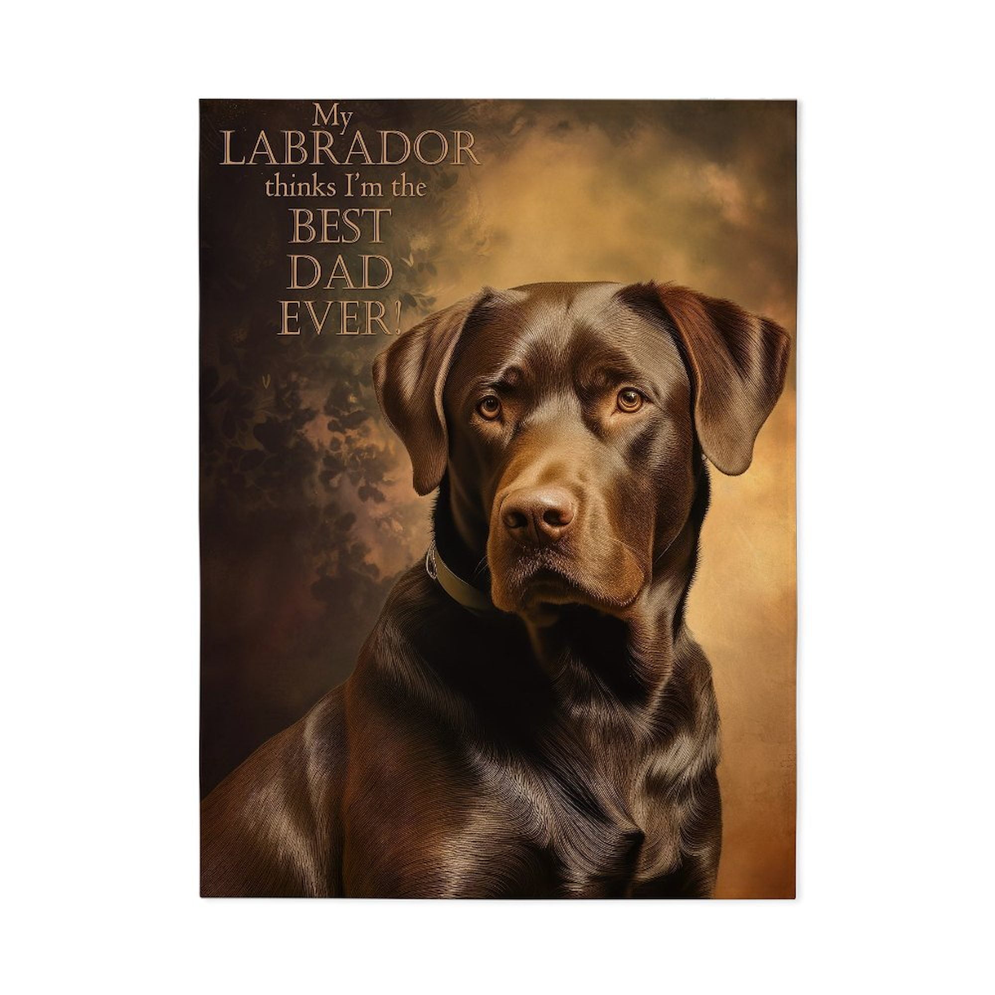 Chocolate Lab Blanket