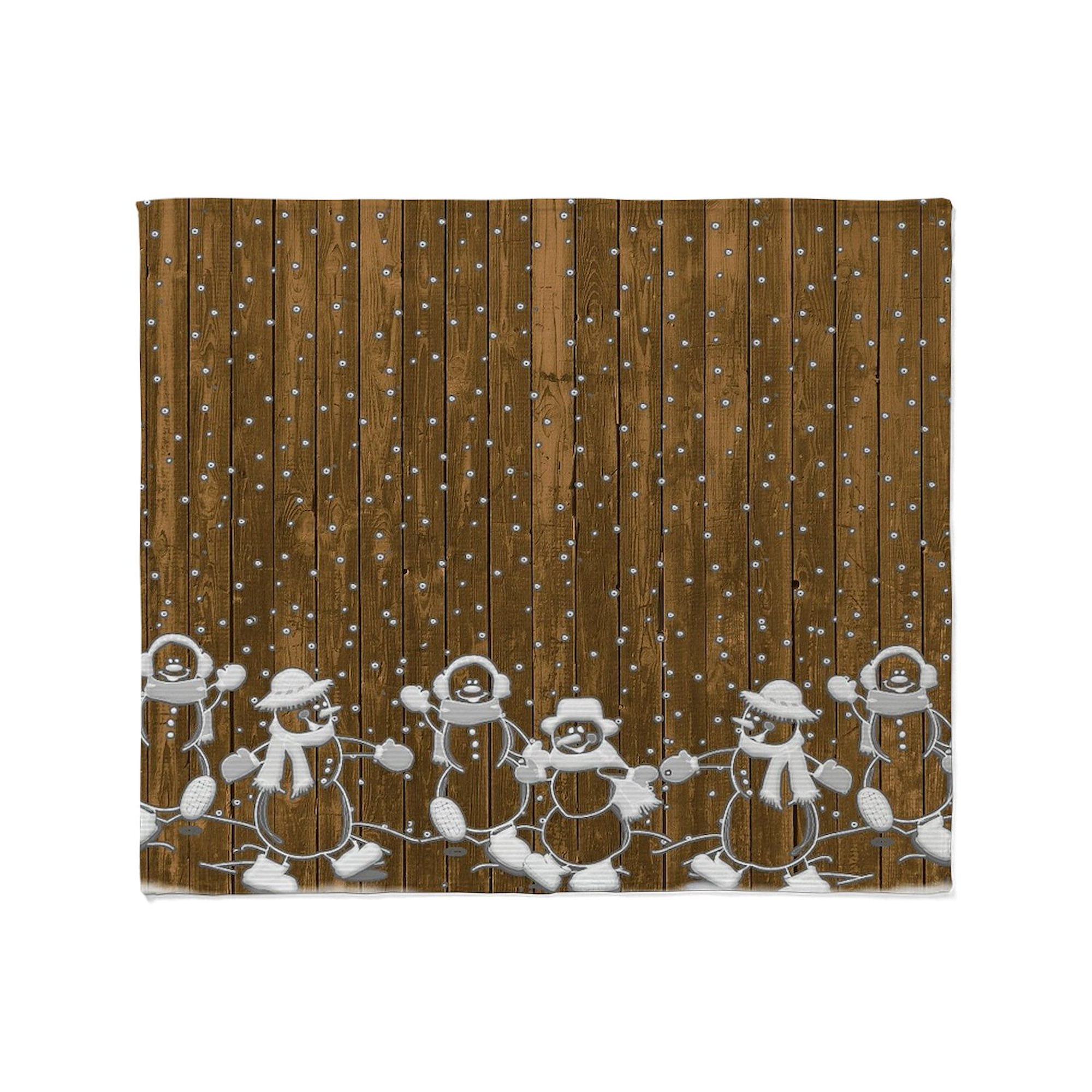 CafePress - Christmas Snowmen Throw Blanket - Soft Fleece Throw Blanket ...