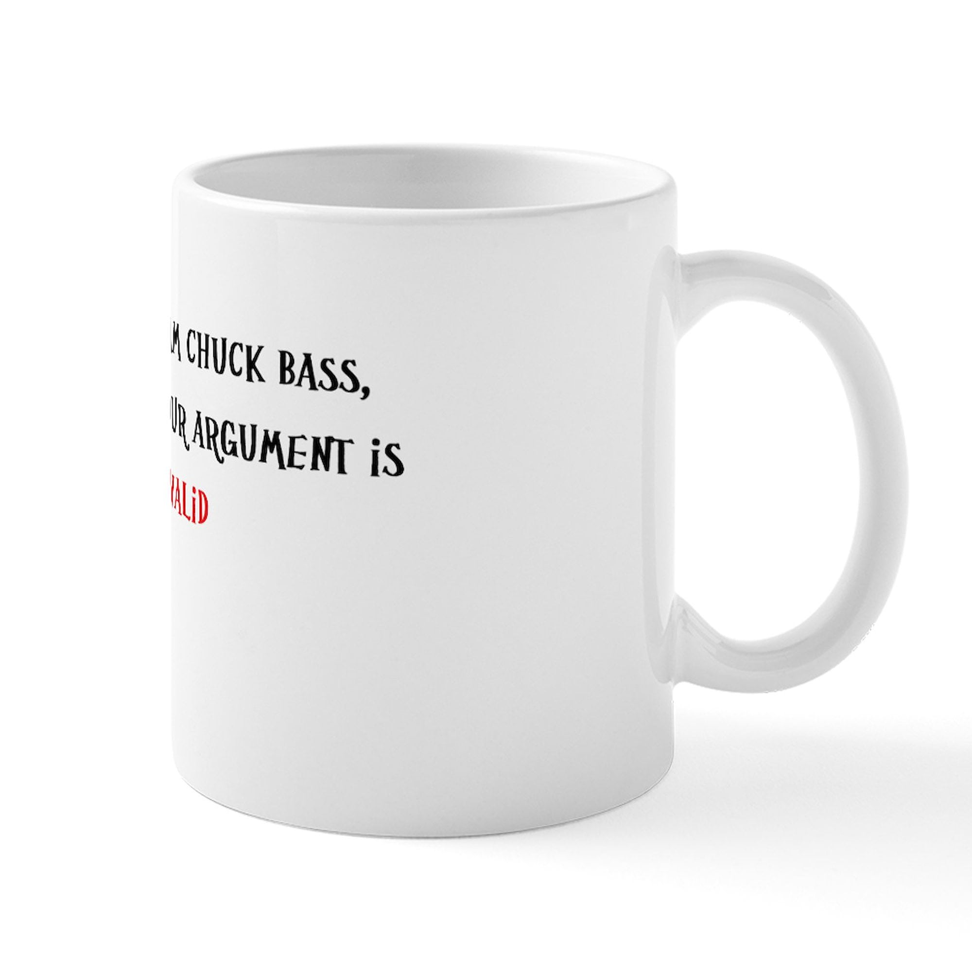 CafePress - Chuck Bass Mug - 11 oz Ceramic Mug - Novelty Coffee Tea Cup ...
