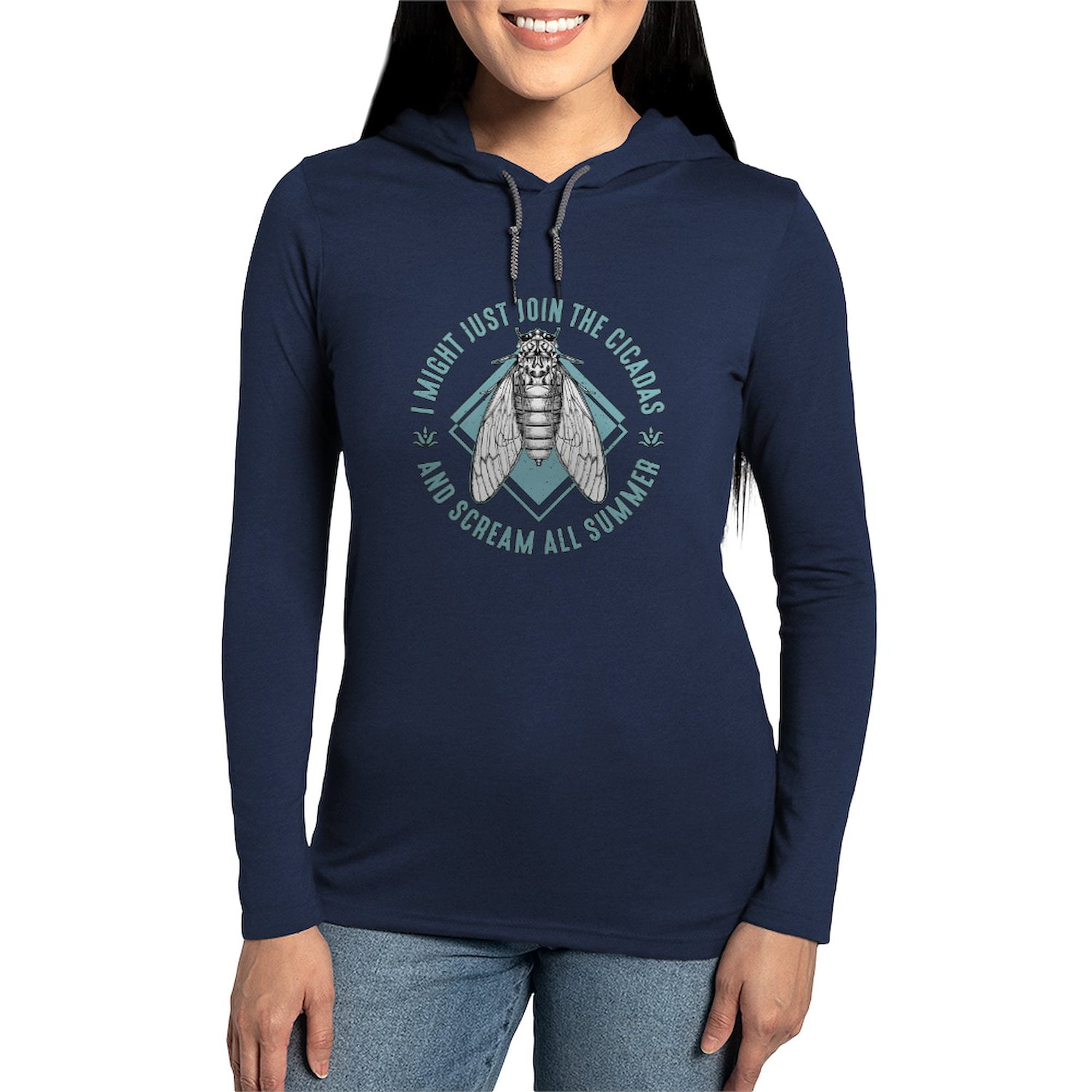 CafePress - Cicadas I Might Just Join The Cicadas Entomologist - Womens ...