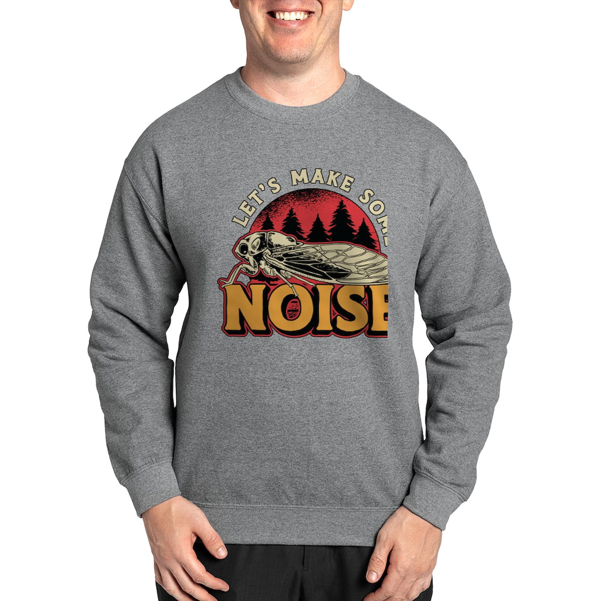 CafePress - Cicadas Let's Make Some Noise Loves Cicada Insect - Crew ...