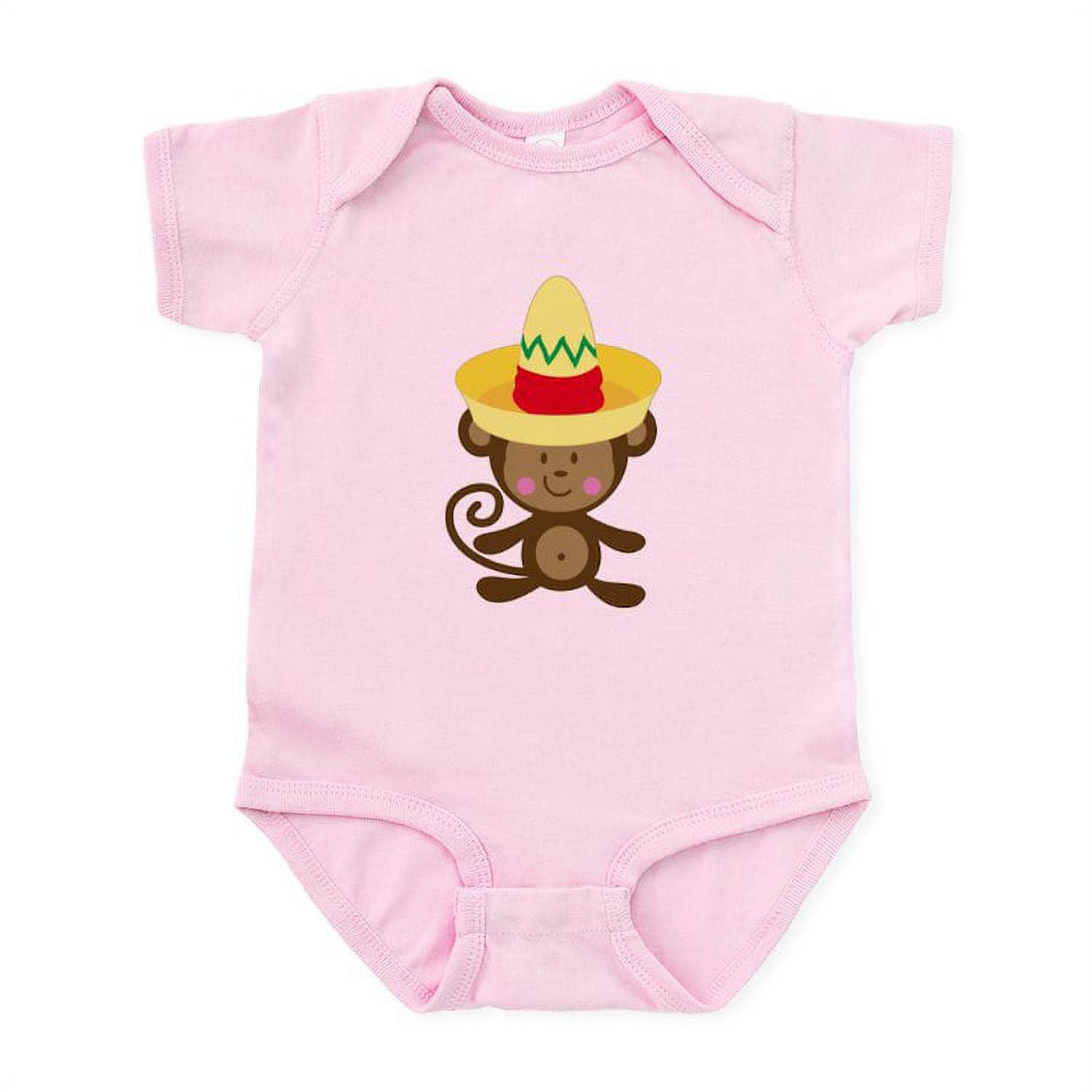 CafePress - Cinco De Mayo Monkey Infant Bodysuit - Baby Light Bodysuit ...