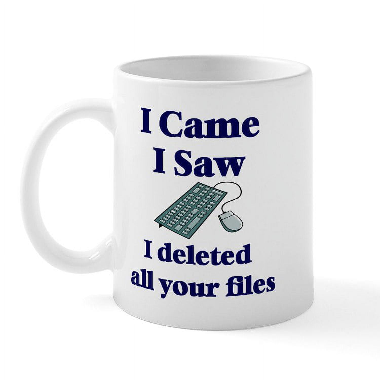 CafePress - Computer Tech Mug - 11 oz Ceramic Mug - Novelty Coffee Tea ...