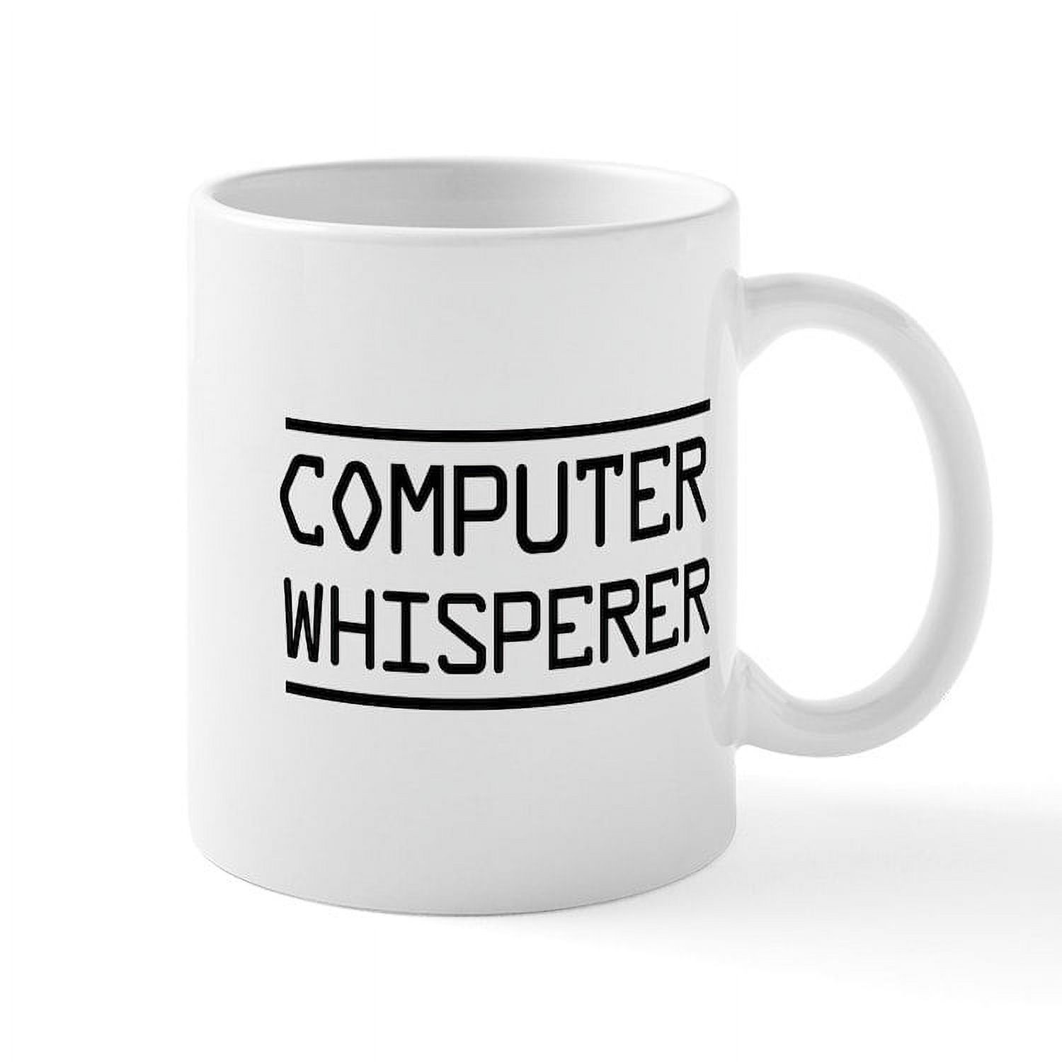 CafePress - Computer Whisperer Mugs - 11 oz Ceramic Mug - Novelty ...