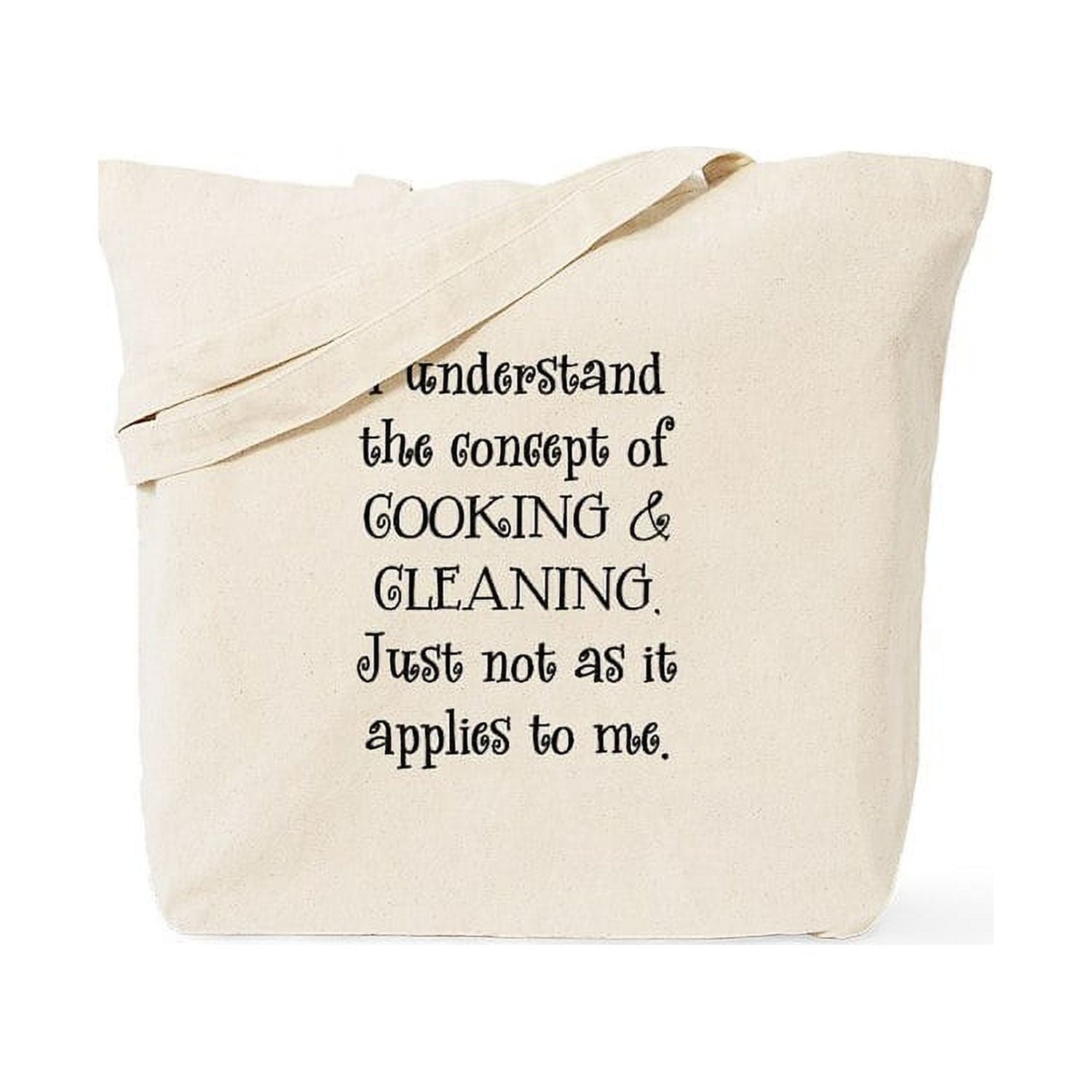 CafePress - Cooking & Cleaning Tote Bag - Unisex Canvas Tote Bag, Beige ...