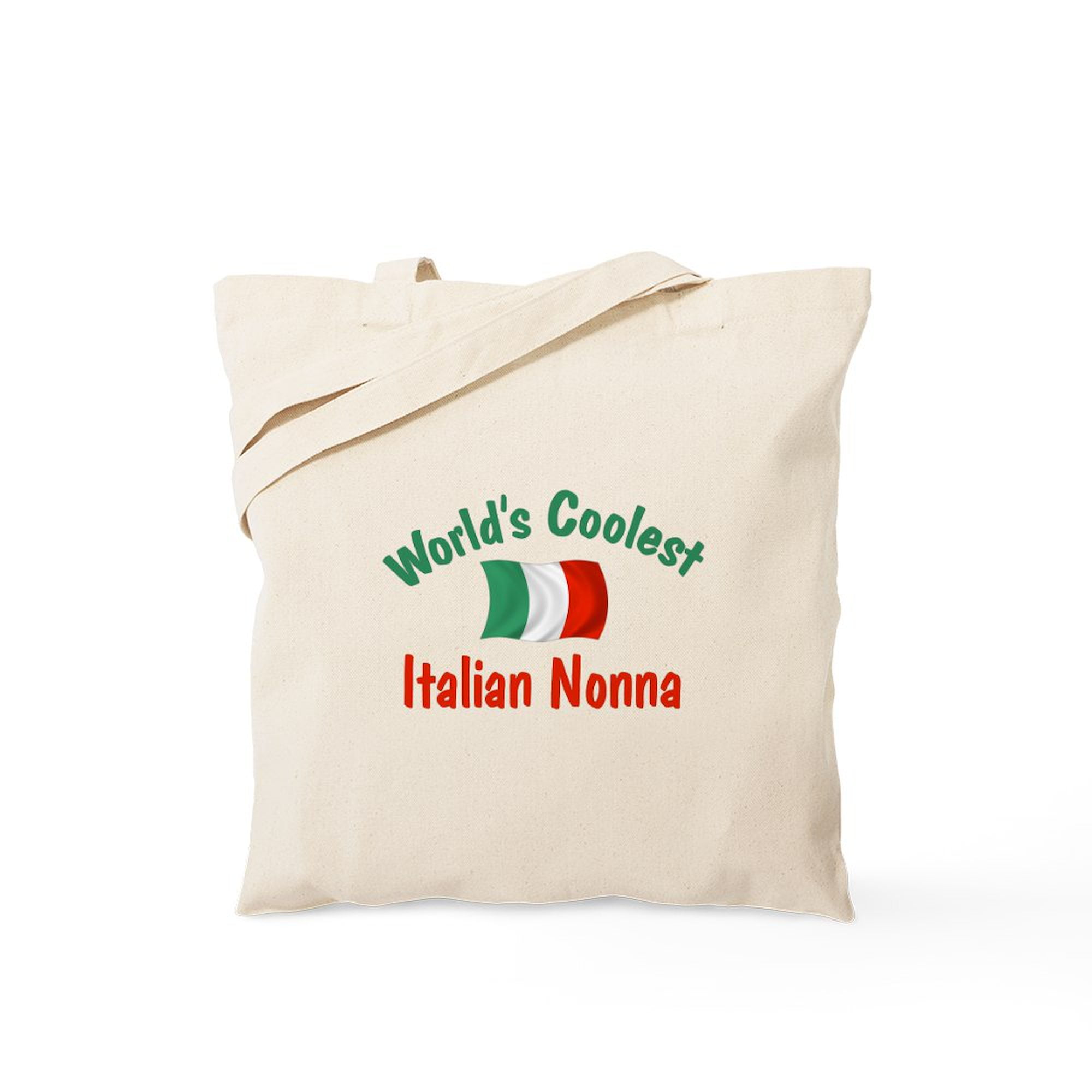 CafePress - Coolest Italian Nonna Tote Bag - Unisex Canvas Tote Bag ...
