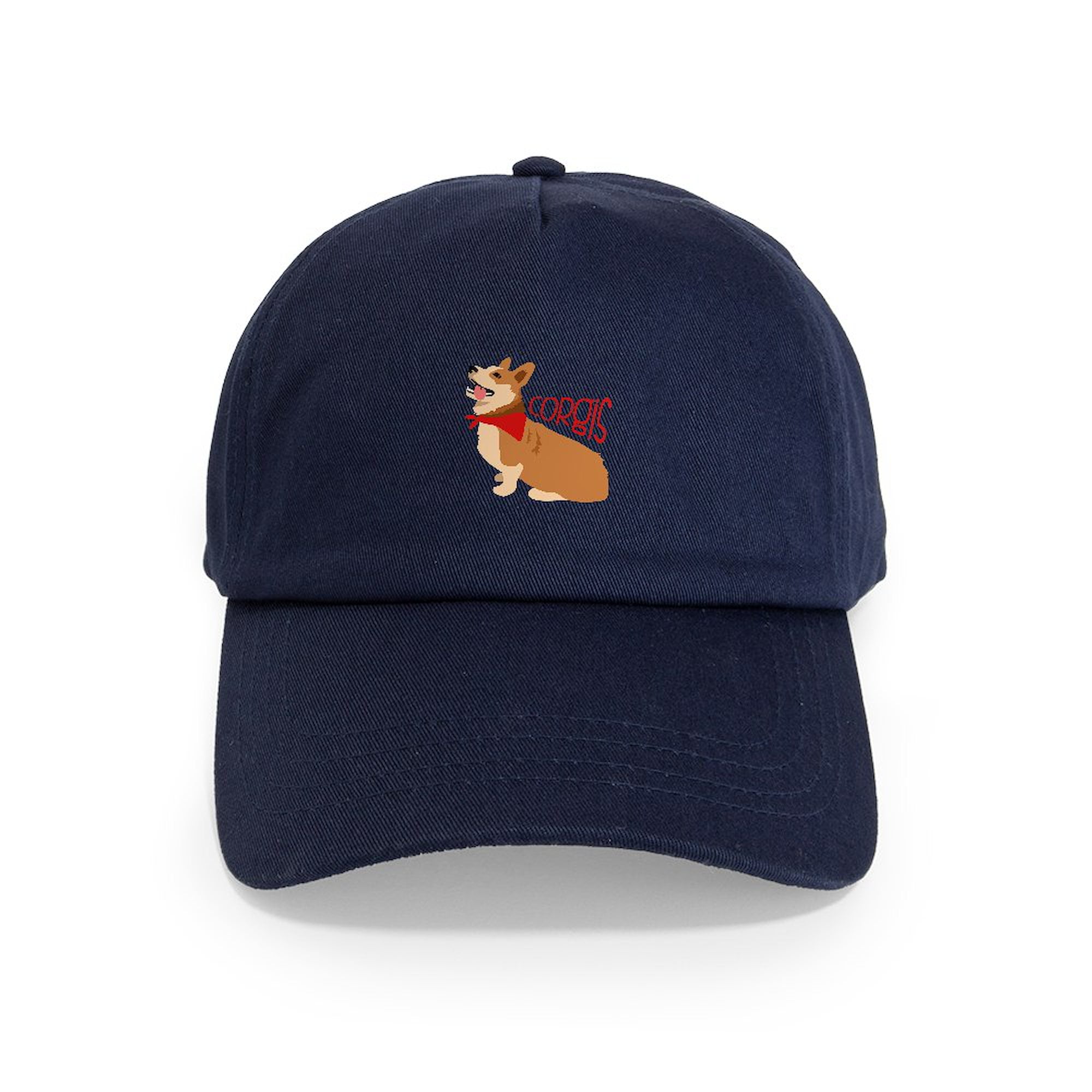 CafePress - Corgis 1 - Adjustable 100% Brushed Unisex Casual Cotton ...